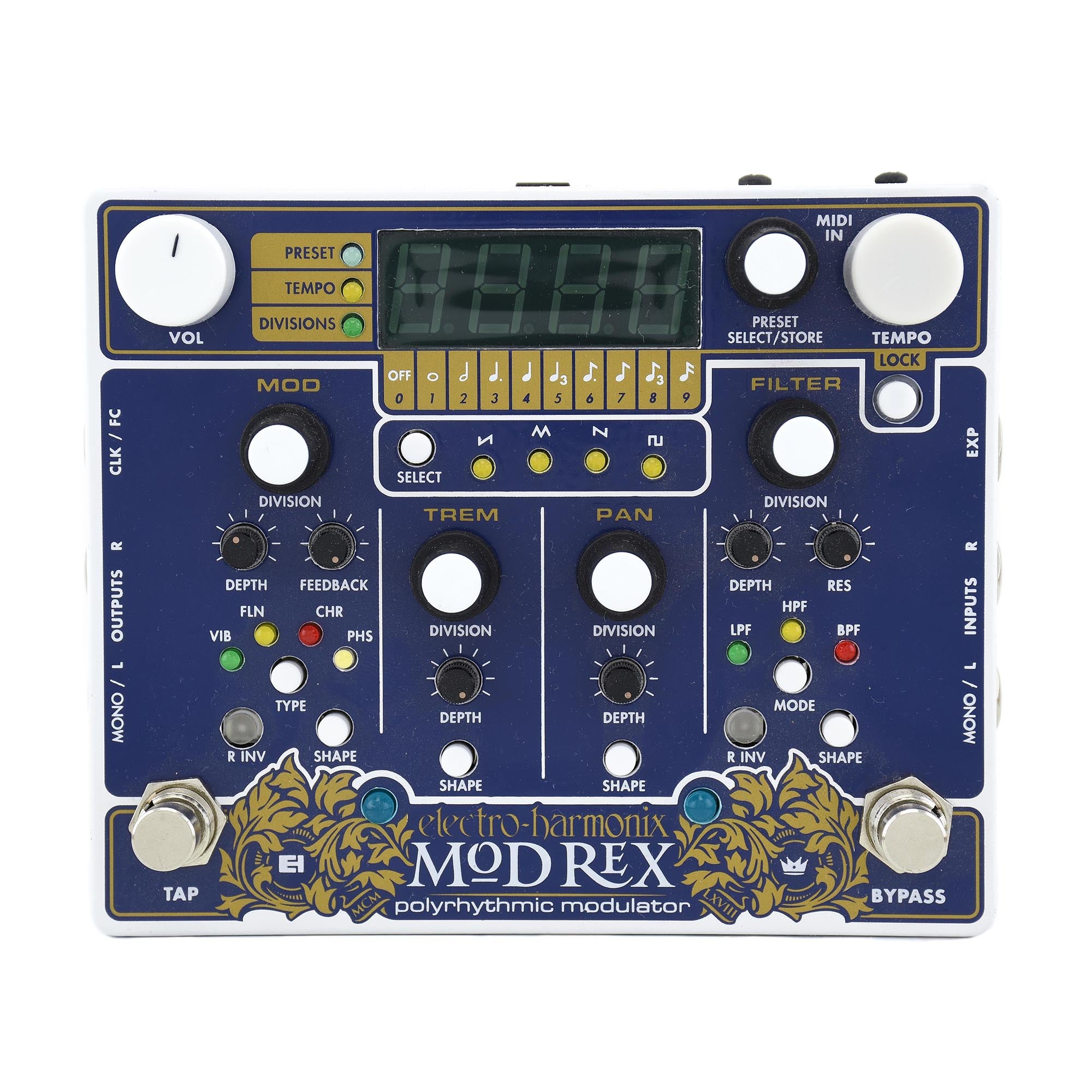 Electro Harmonix Mod Rex Polyrhythmic Modulator