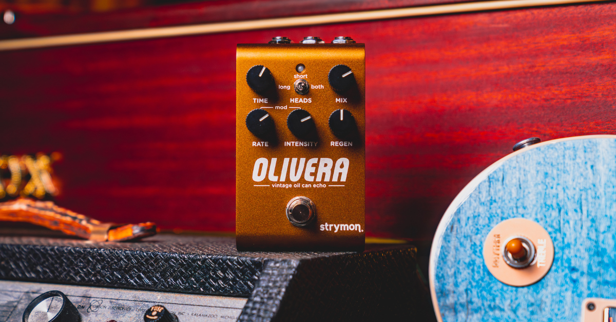 Strymon Olivera Vintage Oil Can Echo Delay Review