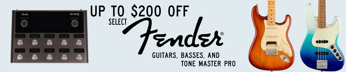 Fender Price Drops