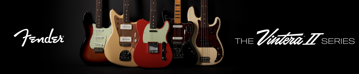 Fender Vintera II Series Guitars and Basses