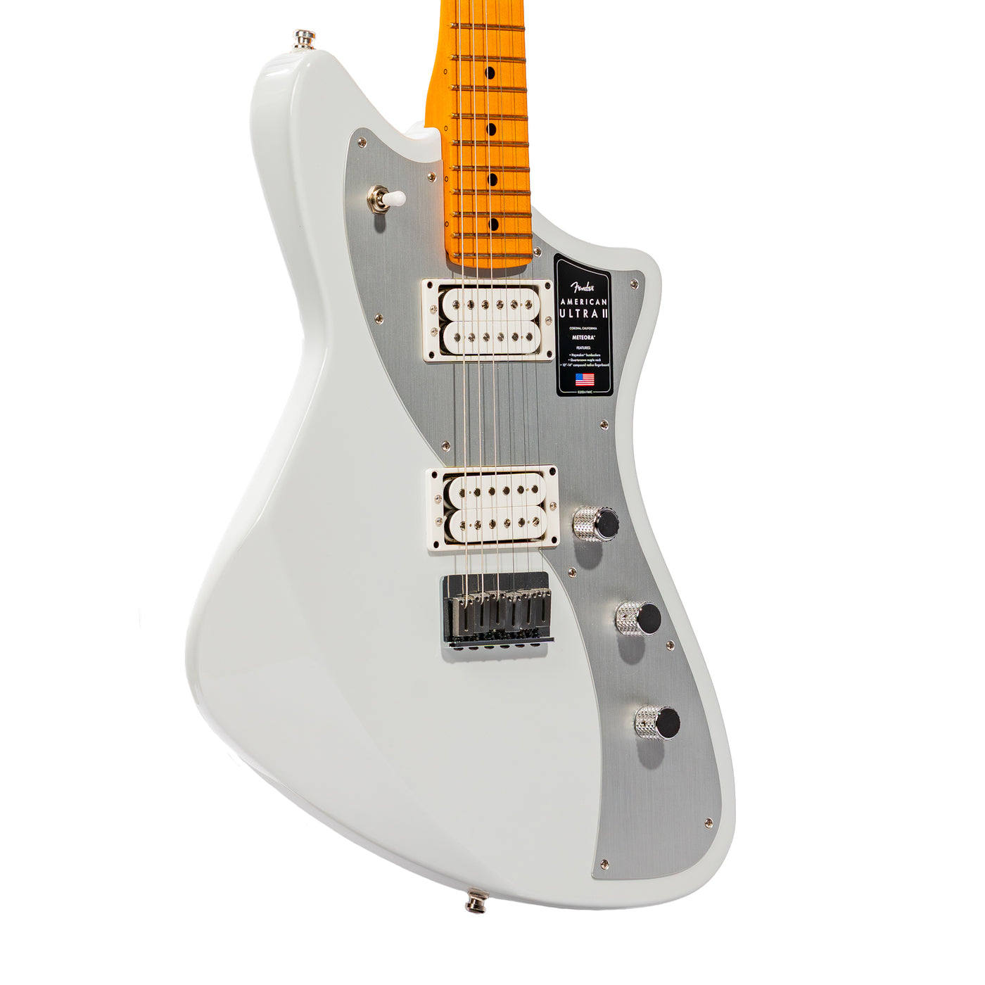 Fender American Ultra II Meteora Electric Guitar, Maple Fingerboard, A