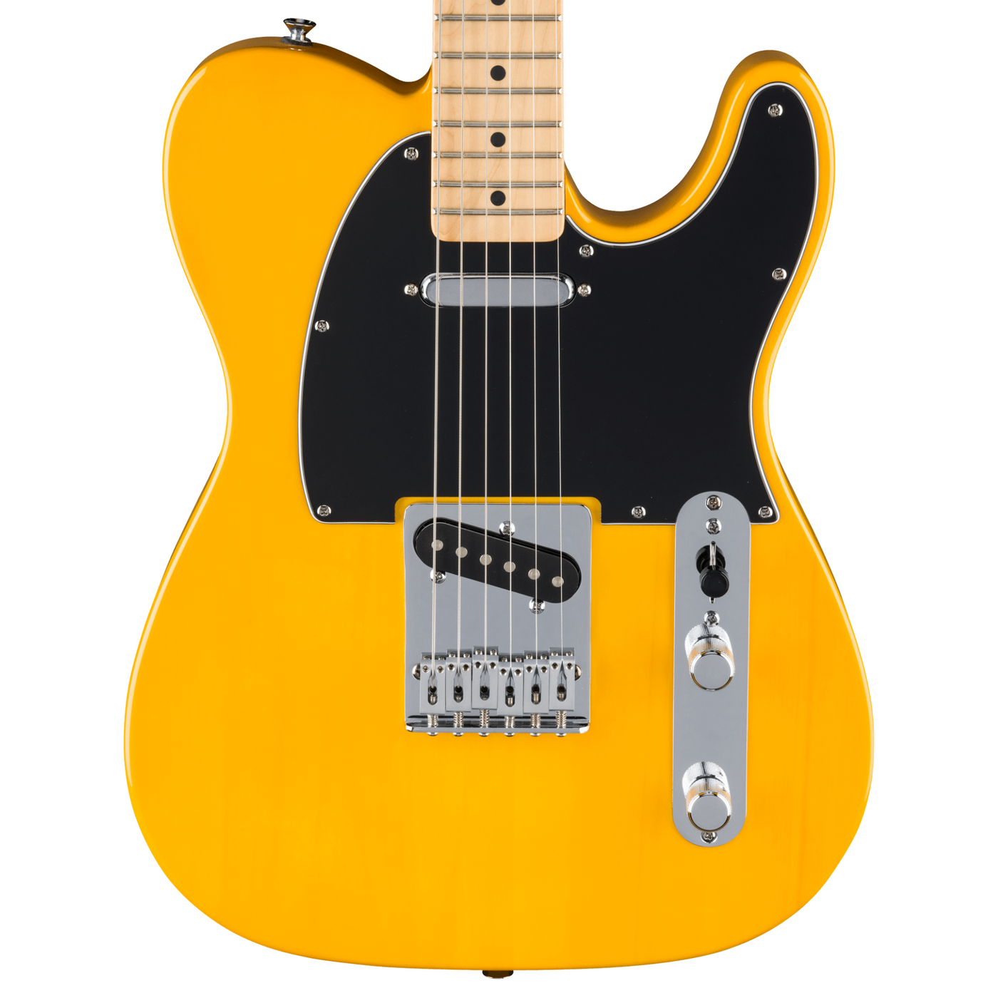 Fender Standard Telecaster Electric Guitar, Maple Fingerboard, Butters