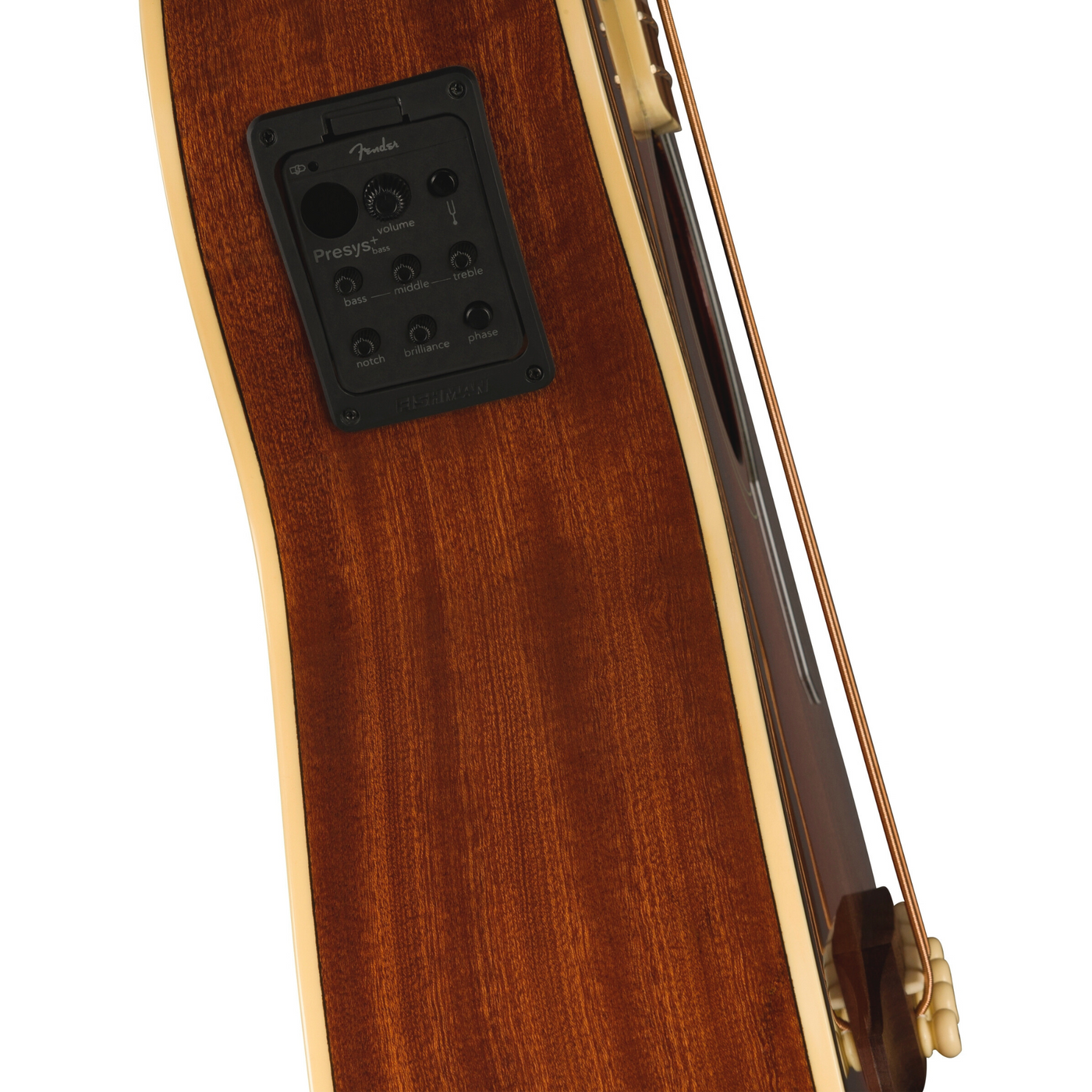 Fender Kingman Acoustic Bass Guitar, Walnut Fingerboard, Shaded Edge B