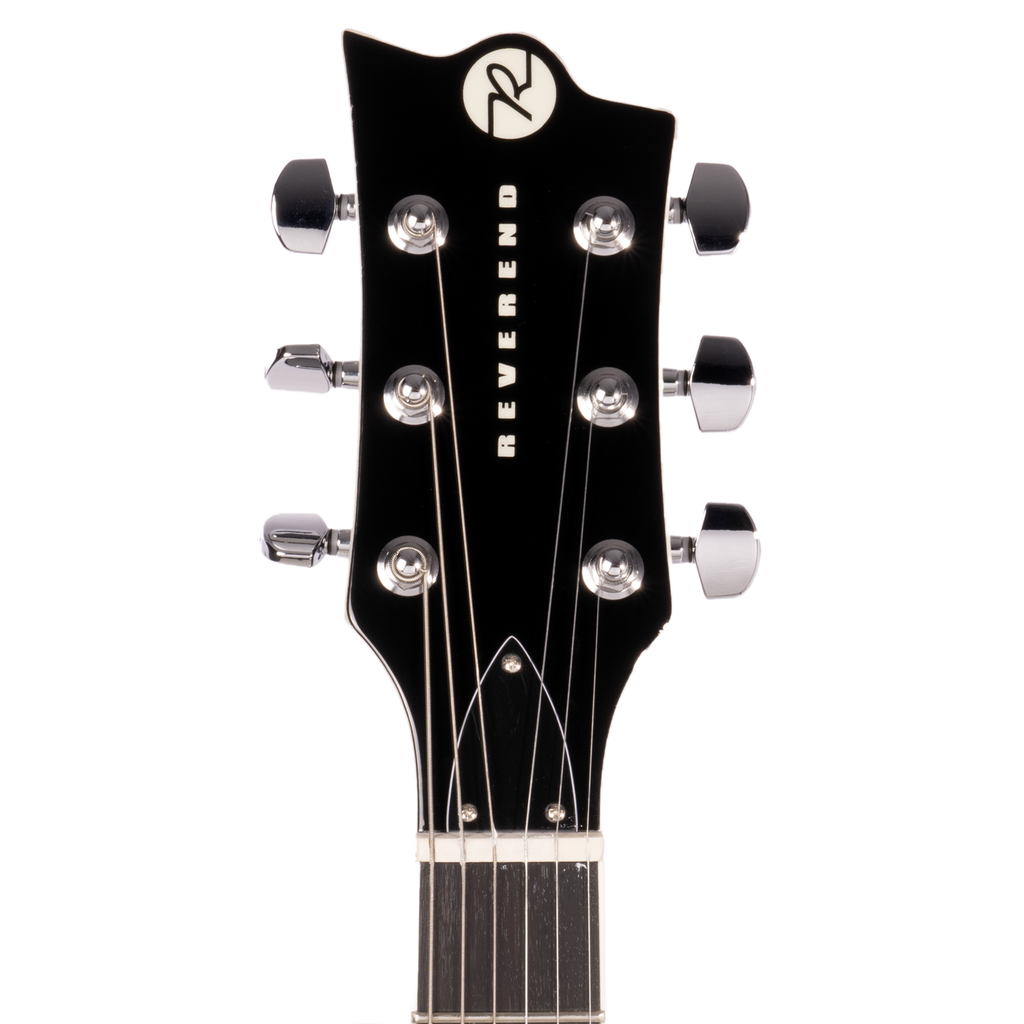 Reverend Sensei RA Electric Guitar, Ebony Fingerboard, Periwinkle Burs