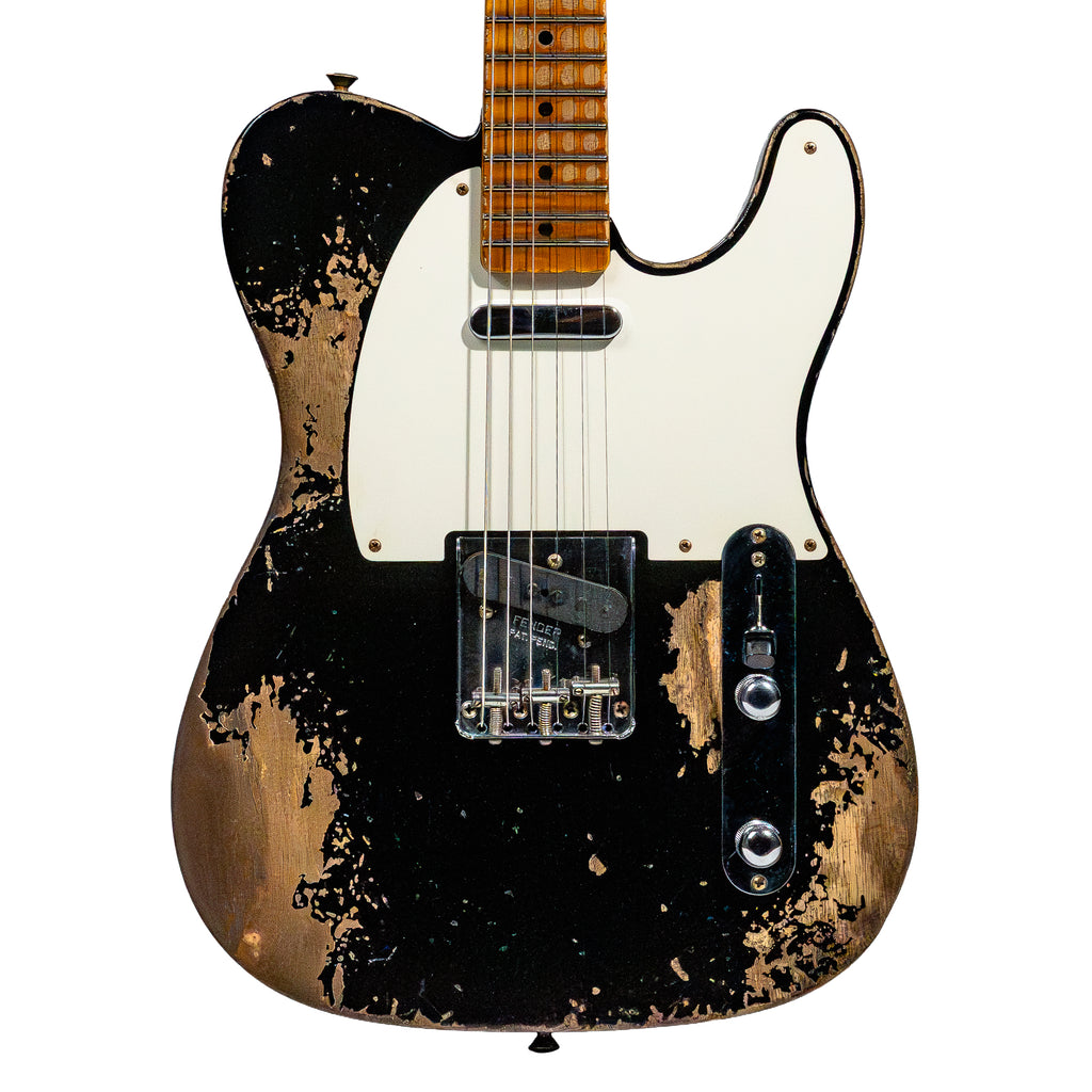 Fender Custom Shop Limited Telecaster Super Heavy Relic Guitar, Black