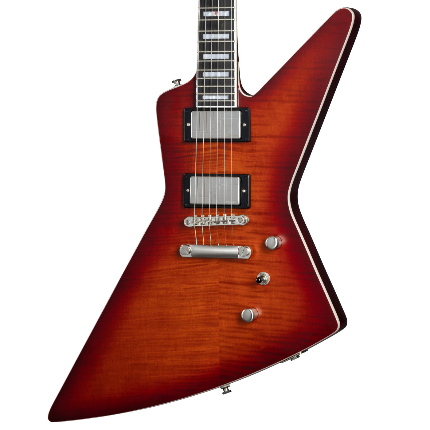 Epiphone Extura Prophecy Electric Guitar, Aged Bengal Tiger Burst w/Pr