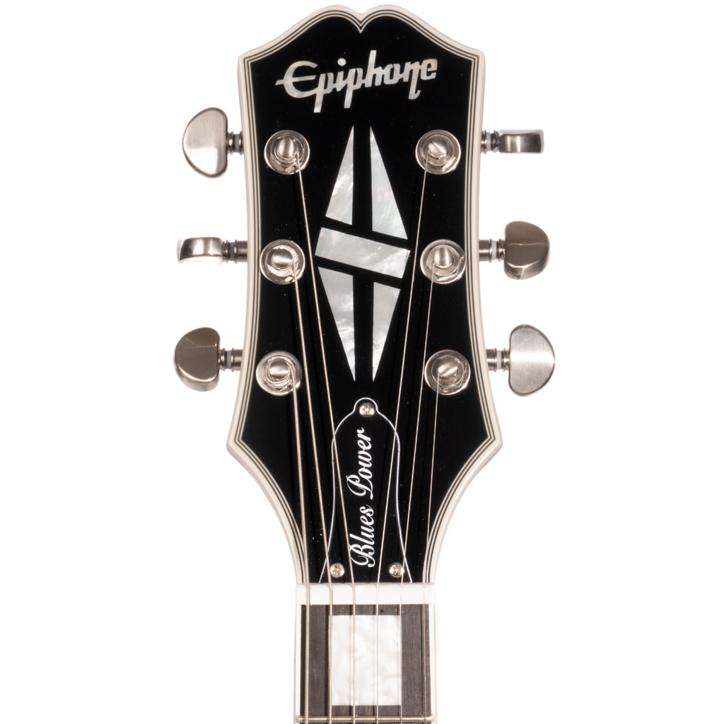 Epiphone Jared James Nichols Blues Power Les Paul Custom, Pelham Blue