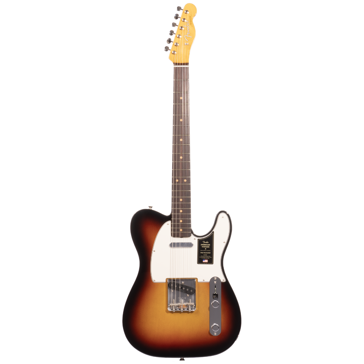 Fender American Vintage II 1963 Telecaster Electric Guitar, Rosewood,