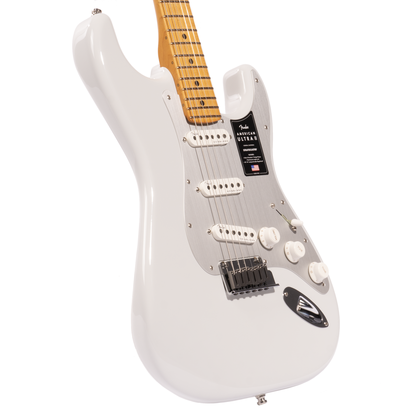 Fender American Ultra II Stratocaster Electric Guitar, Maple Fingerboa