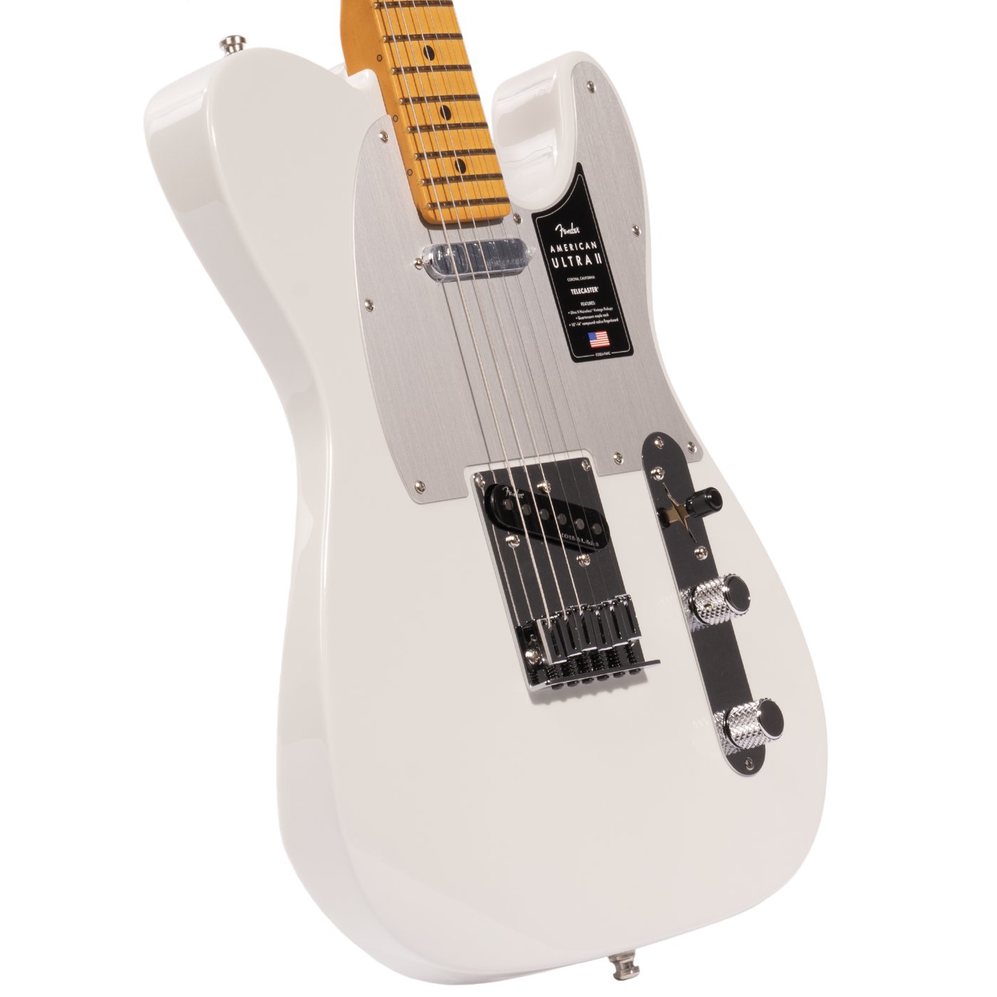 Fender American Ultra II Telecaster Electric Guitar, Maple Fingerboard
