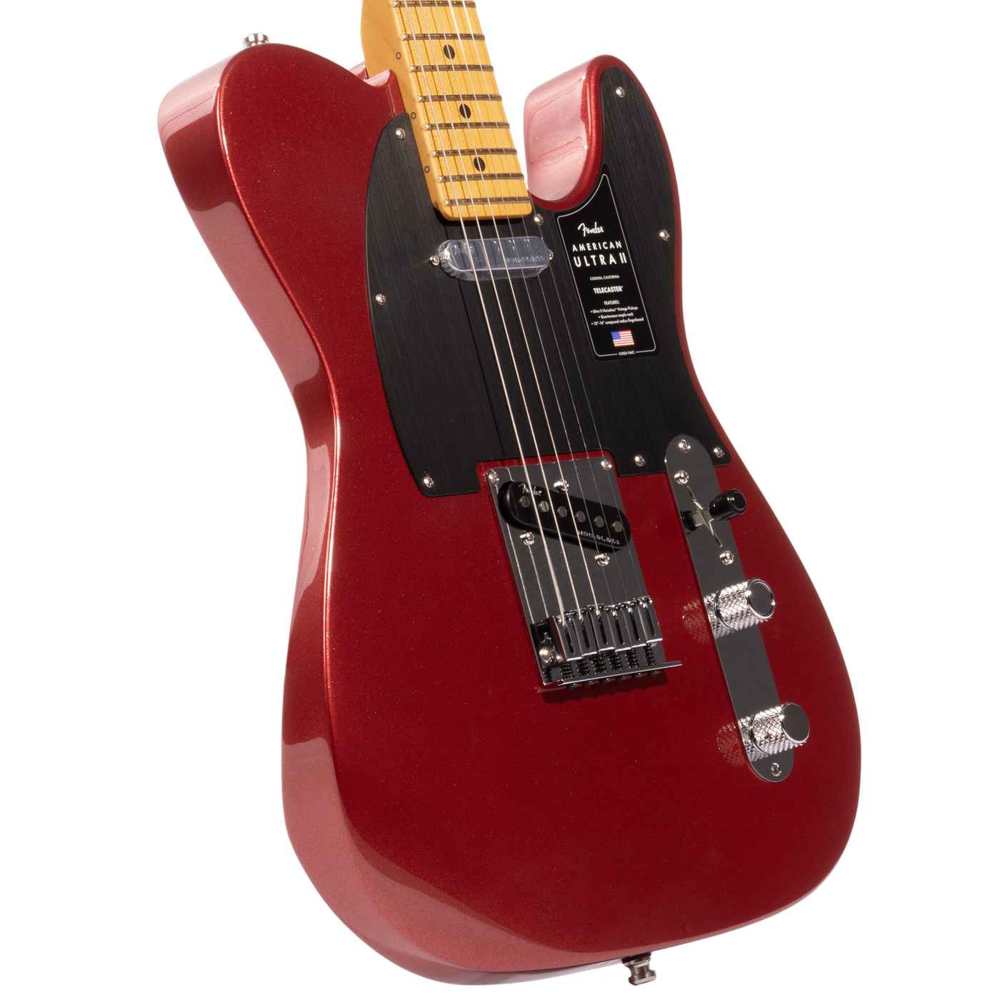 Fender American Ultra II Telecaster Electric Guitar, Maple Fingerboard