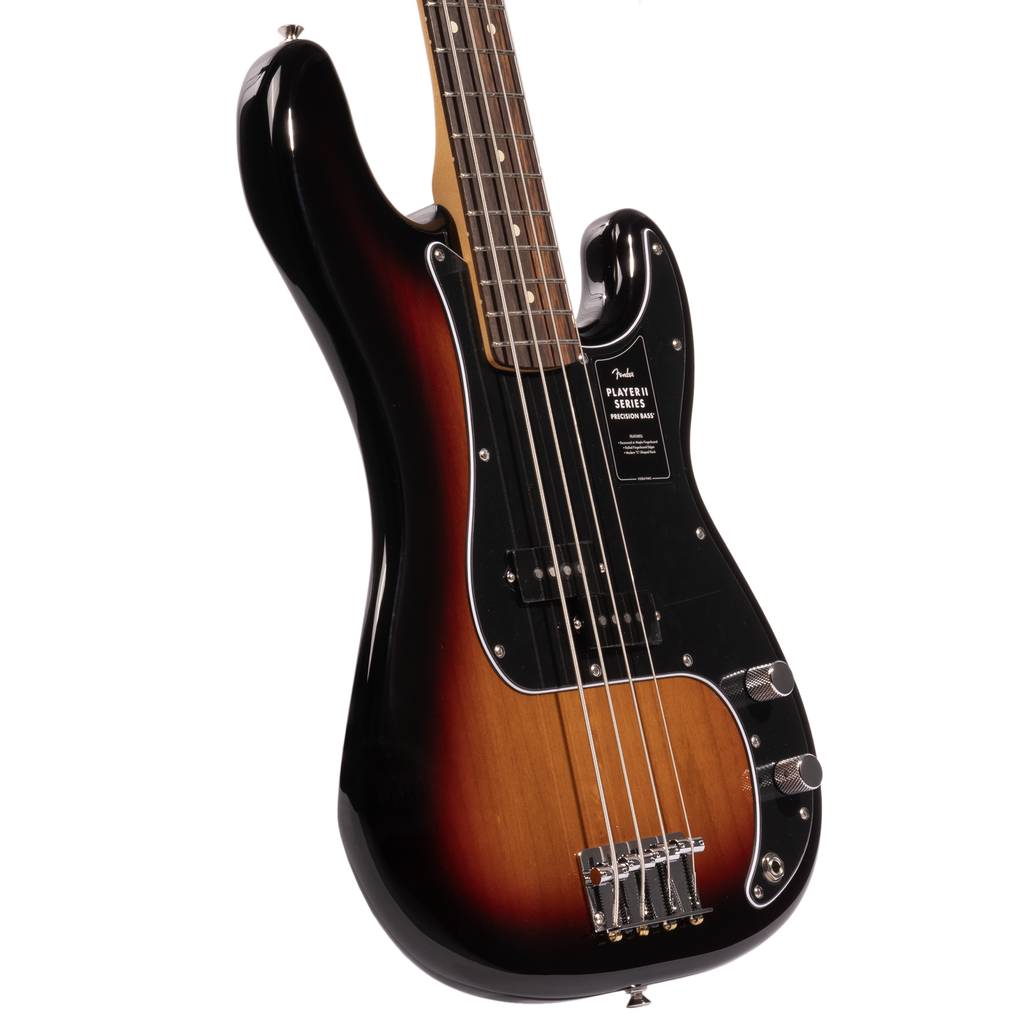 Fender Player II Precision Bass Guitar, Rosewood Fingerboard, 3-Color
