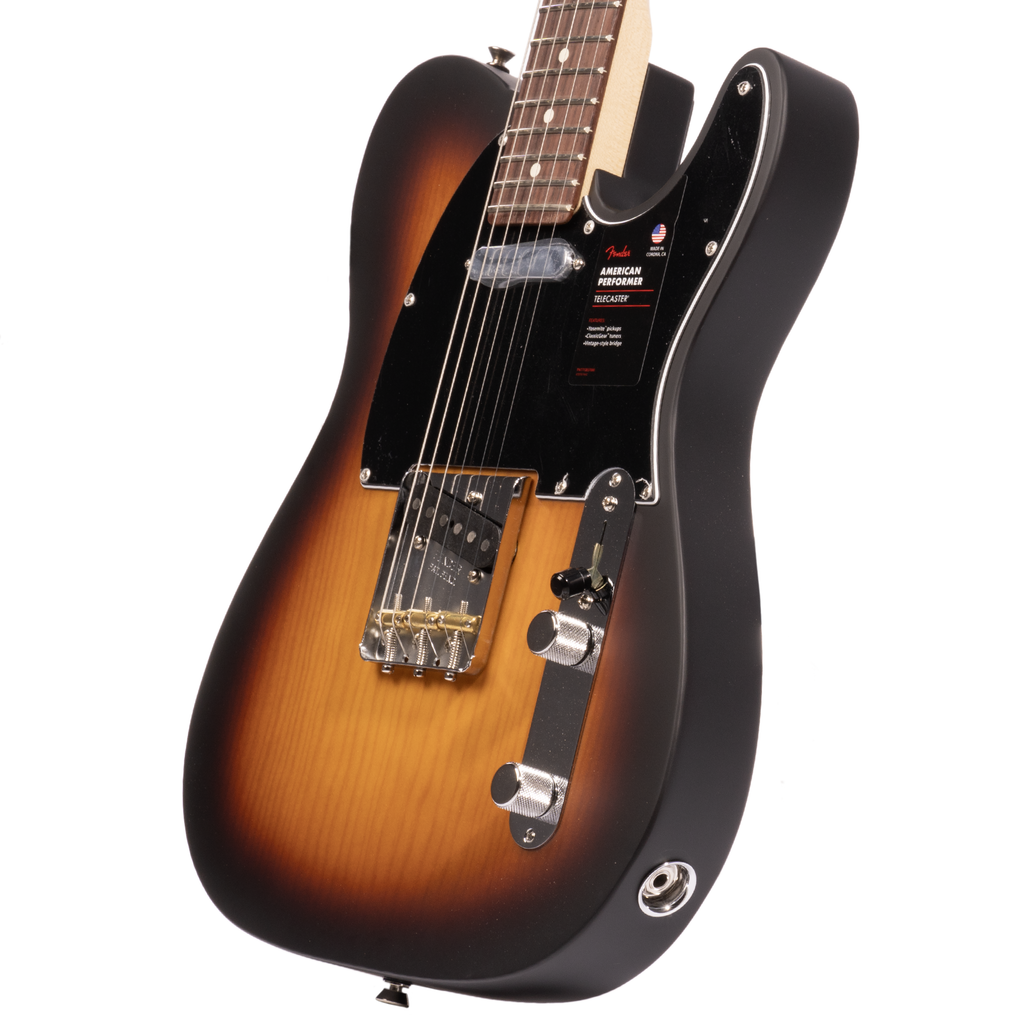 Fender American Performer Telecaster Electric Guitar, Pine, 2-color Su