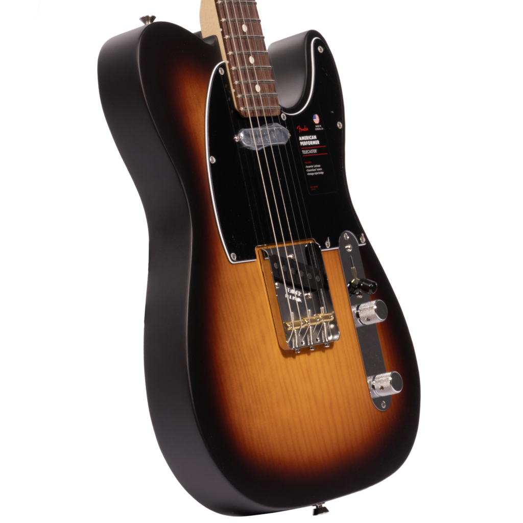 Fender American Performer Telecaster Electric Guitar, Pine, 2-color Su