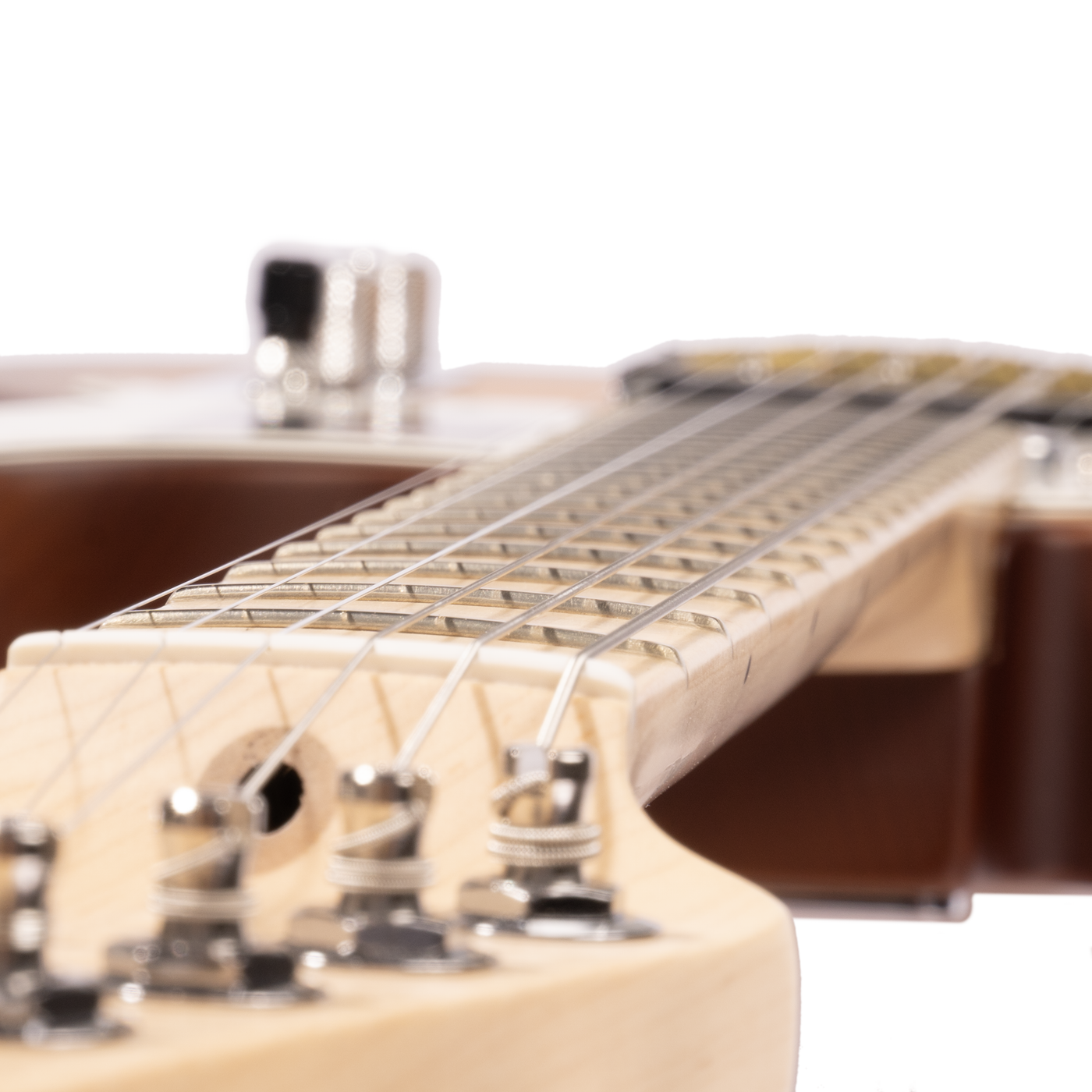 Fender American Performer Telecaster Electric Guitar, Spruce, Honey Bu
