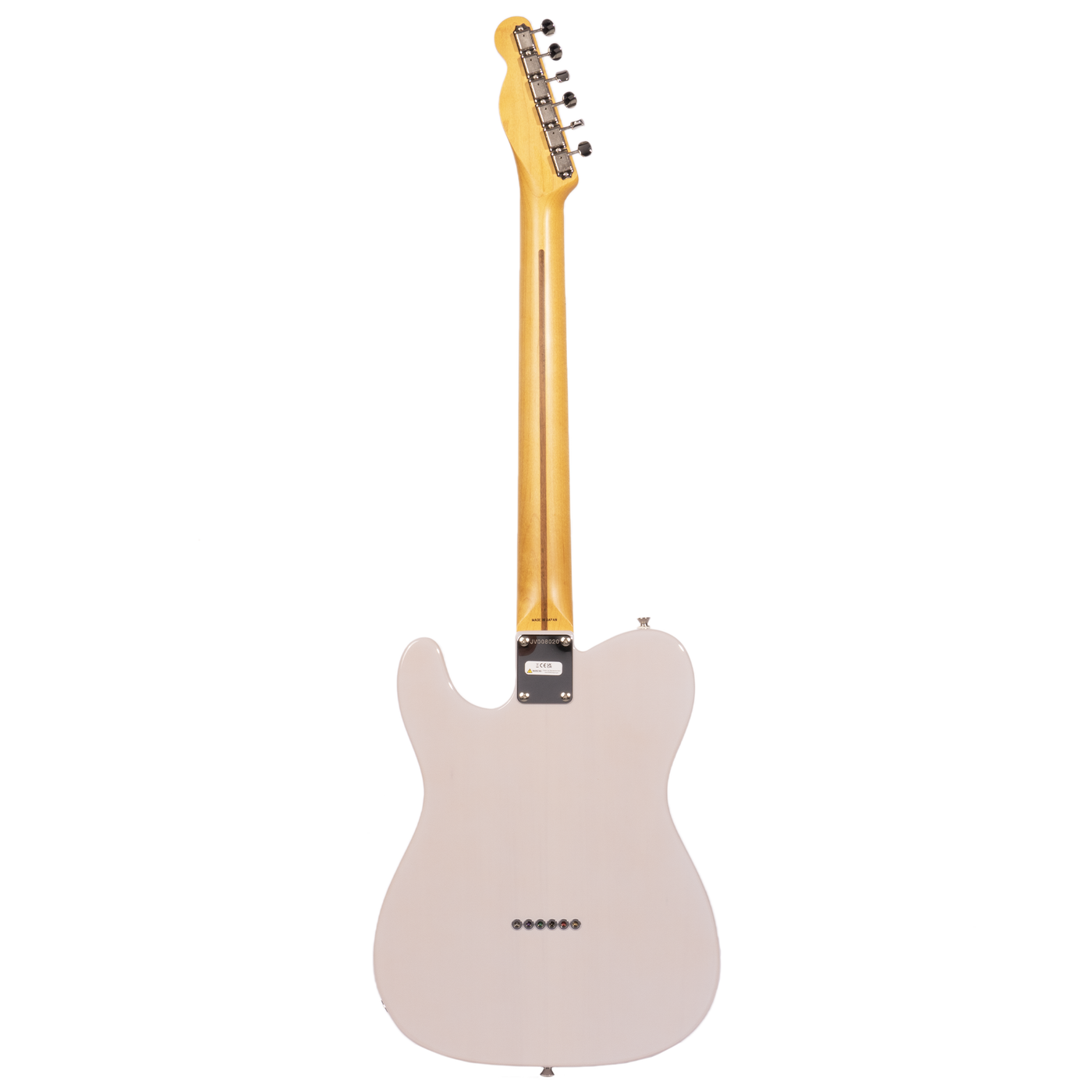 Fender JV Modified '50s Telecaster Electric Guitar, Maple, White Blond