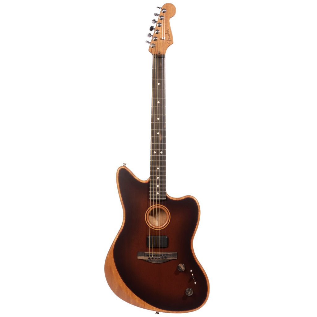 Fender American Acoustasonic Jazzmaster Acoustic Guitar All-Mahogany,