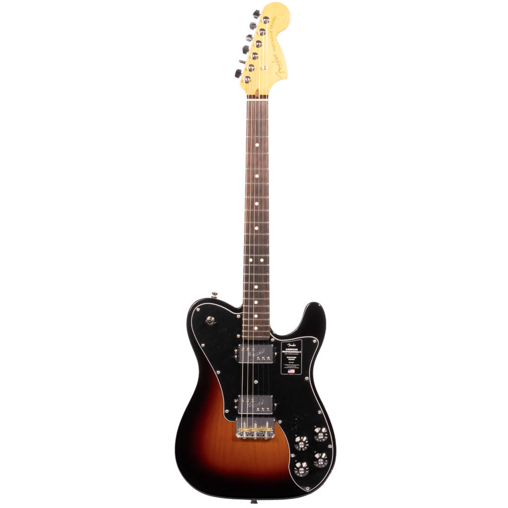 Fender American Professional II Telecaster Deluxe Electric Guitar, Ros