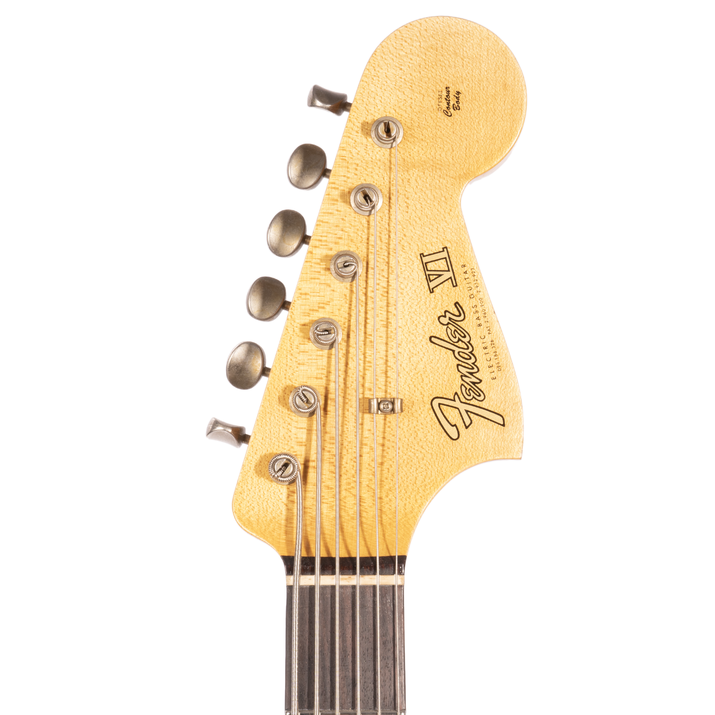 Fender Custom Shop Bass VI, Rosewood Fingerboard, Aged Olympic White,