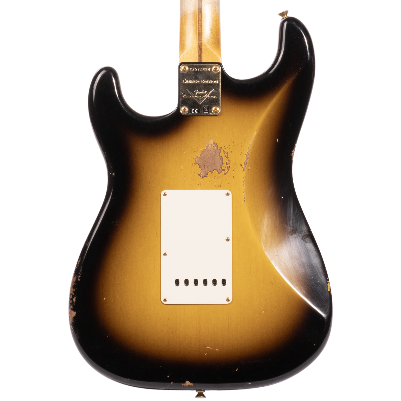 Fender Custom Shop '57 Stratocaster Relic, Gold Hardware, Faded Aged 2