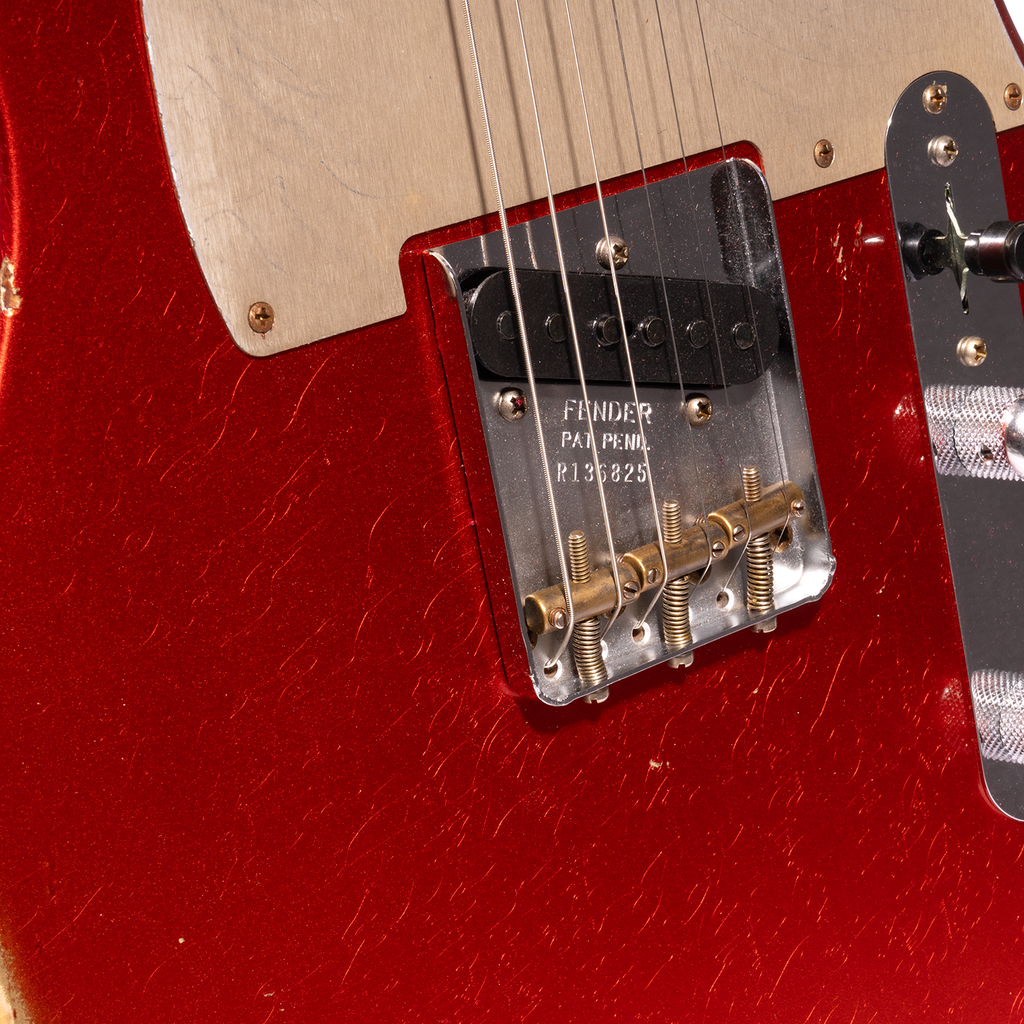 Fender Custom Shop '53 Telecaster Relic Electric Guitar, Maple Fingerb