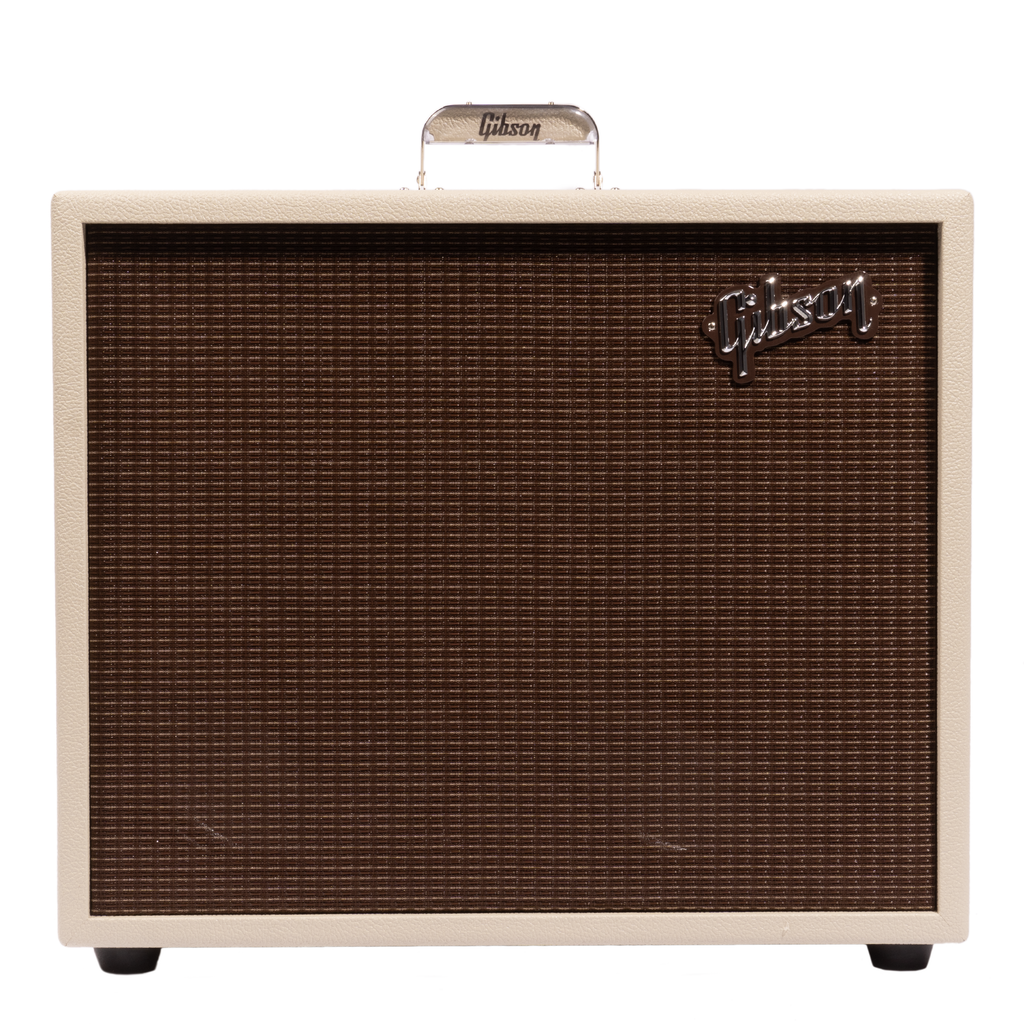 Gibson Dual Falcon 2x10 Guitar Combo Tube Amplifier, Cream Bronco Viny