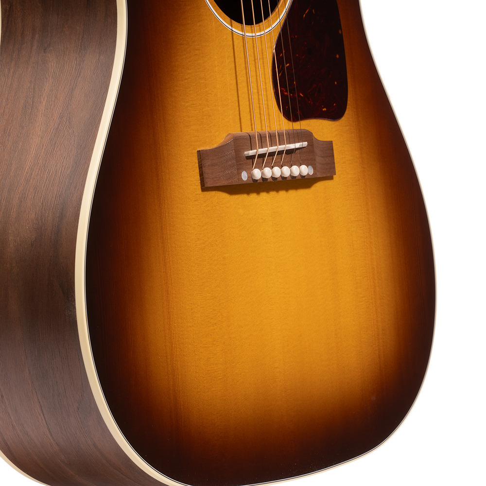 Gibson J-45 Studio Walnut Acoustic-Electric Guitar, Gloss Top, Walnut