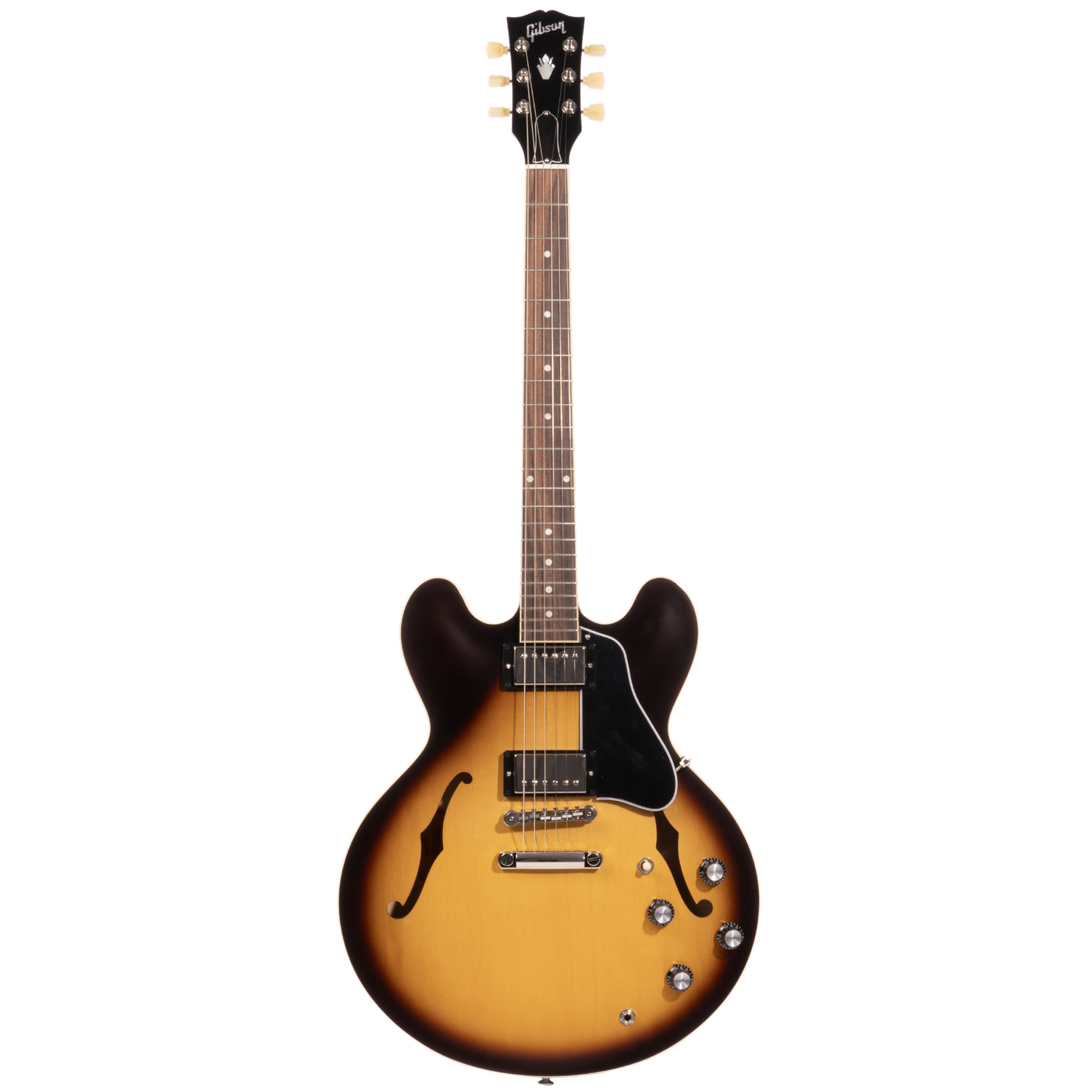 Gibson ES-335 Satin Semi-Hollow Electric Guitar, Vintage Burst