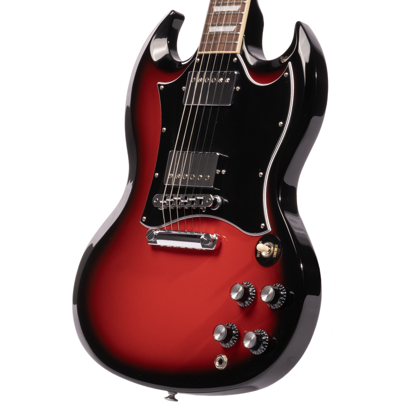 Gibson SG Standard Custom Color Electric Guitar, Cardinal Red Burst