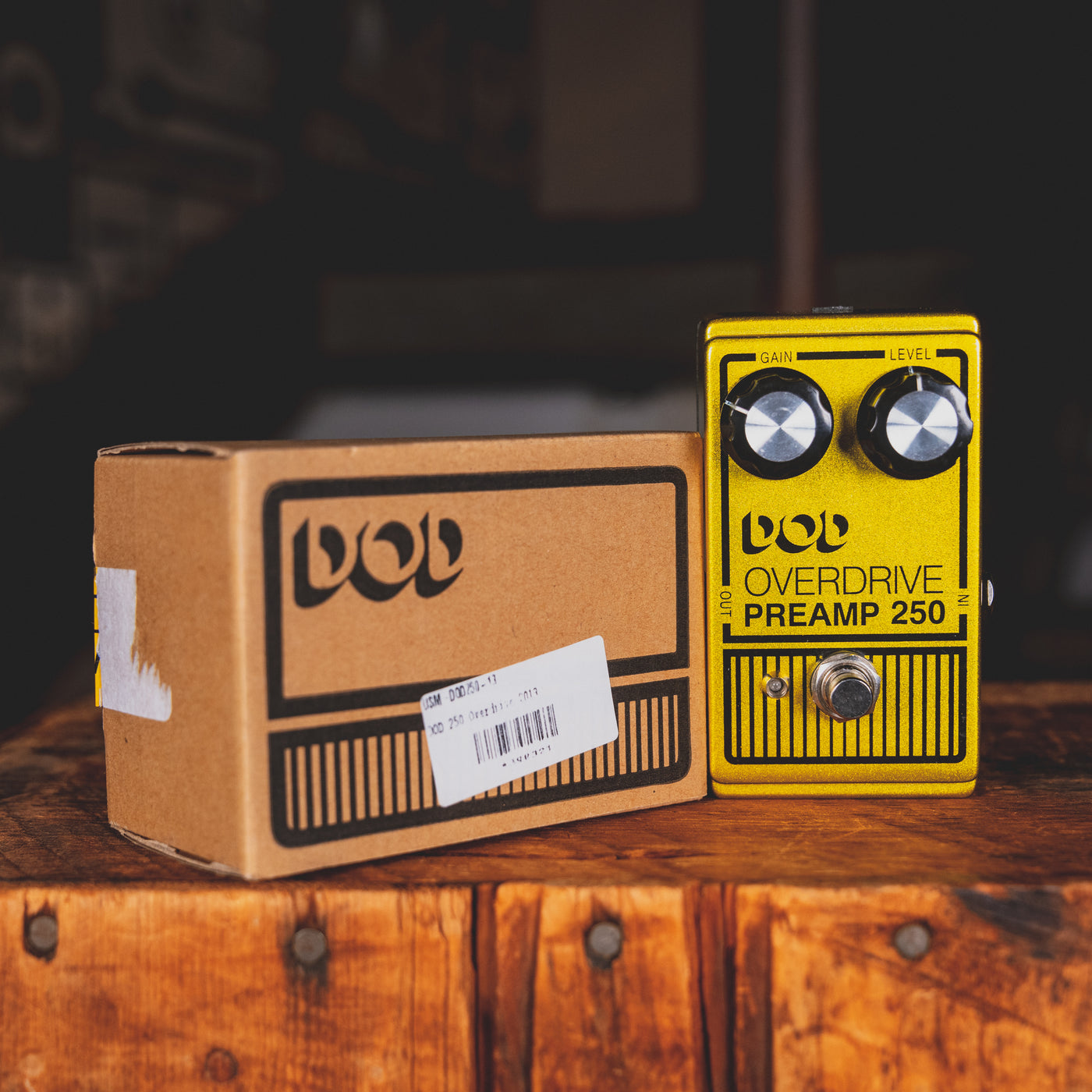 DOD Overdrive Preamp 250 Effect Pedal w/Box - Used