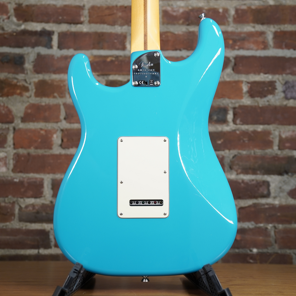 2021 Fender American Professional II Stratocaster Miami Blue Electric