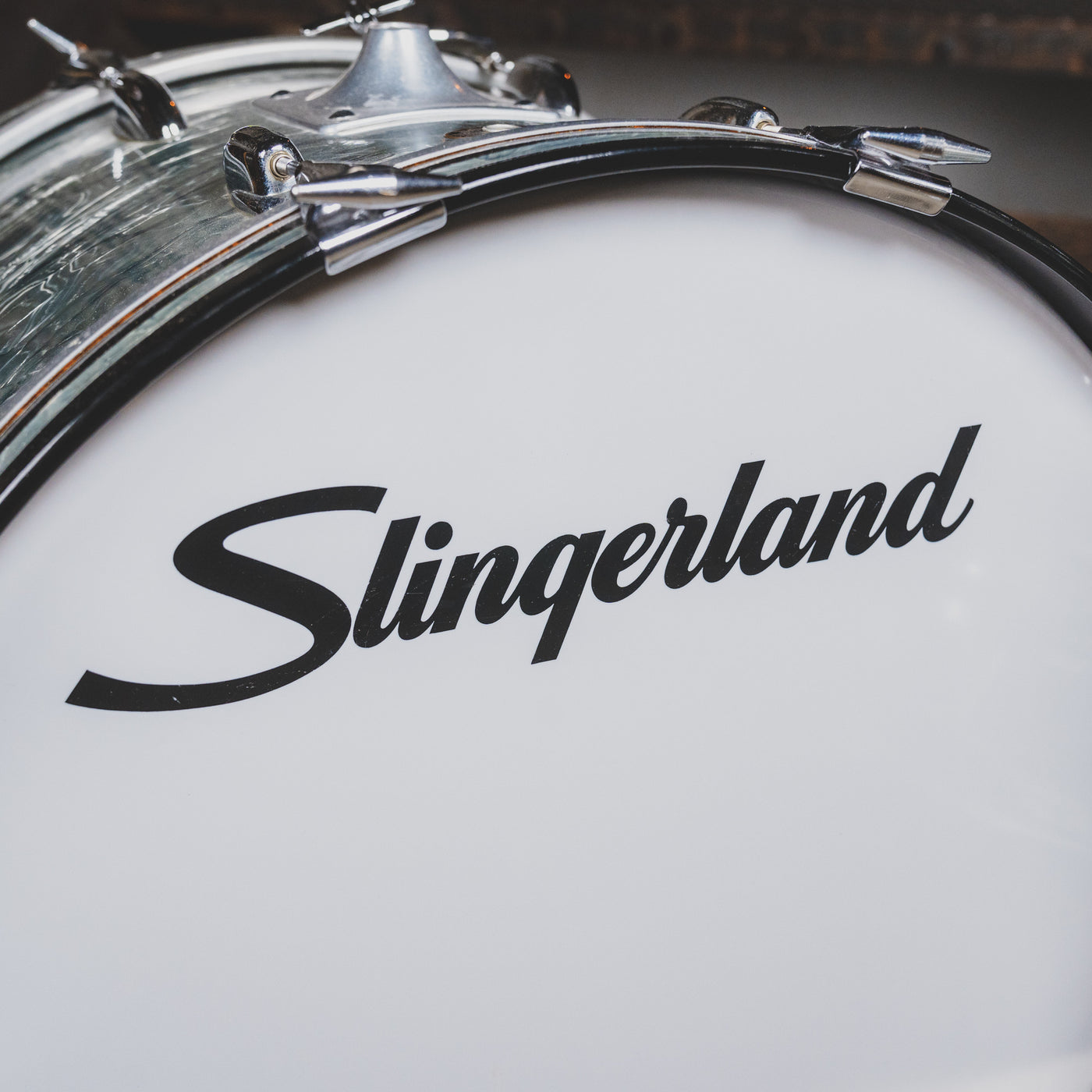 1960s Slingerland Black Diamond Pearl Drum Kit - Vintage