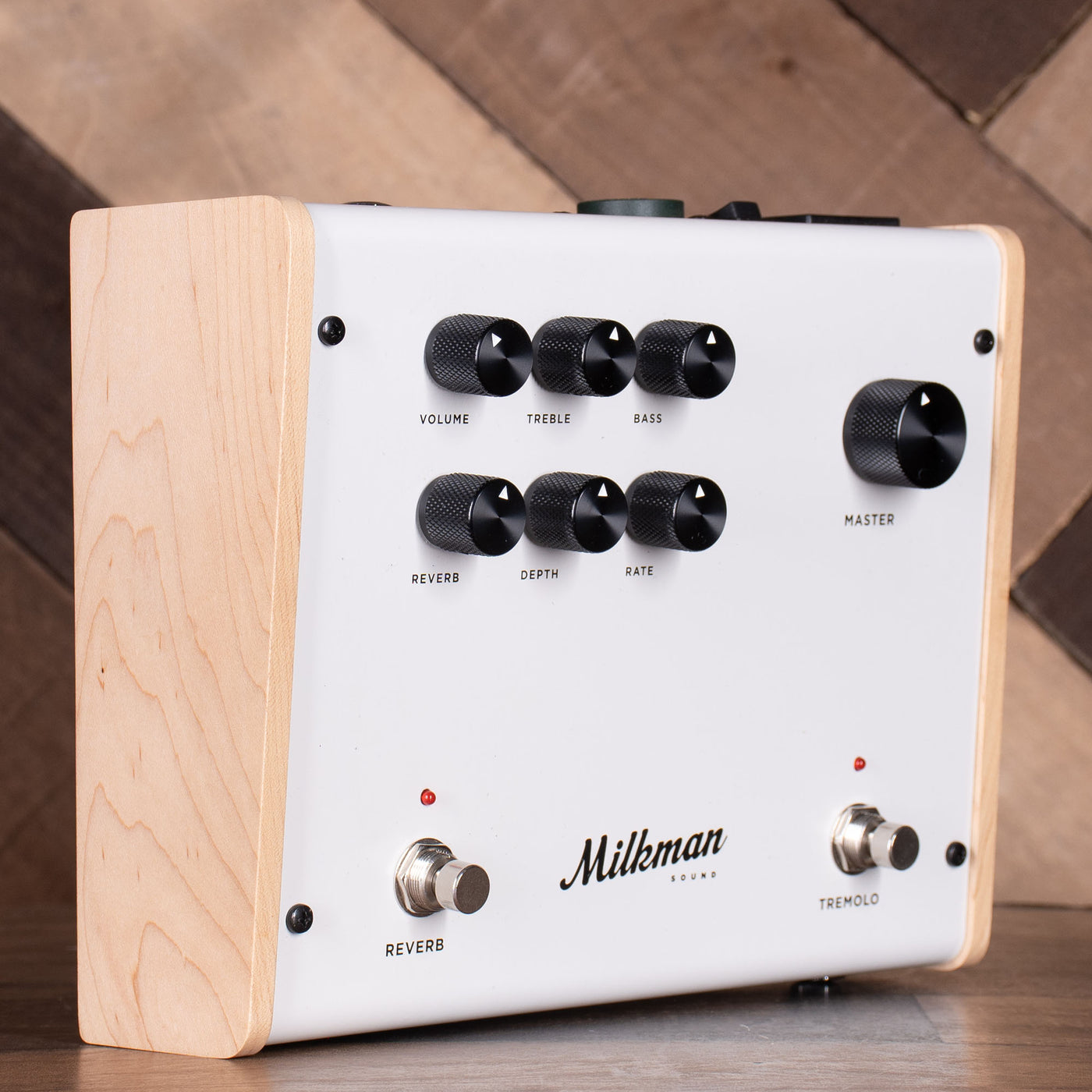 Milkman Sound The Amp 50 Guitar Amplifier Pedal, White with Original B