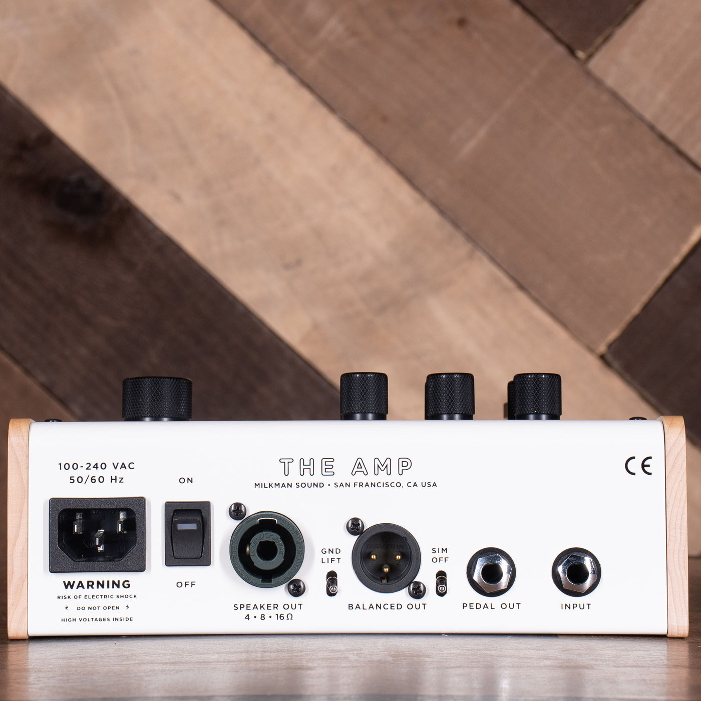 Milkman Sound The Amp 50 Guitar Amplifier Pedal, White with Original B