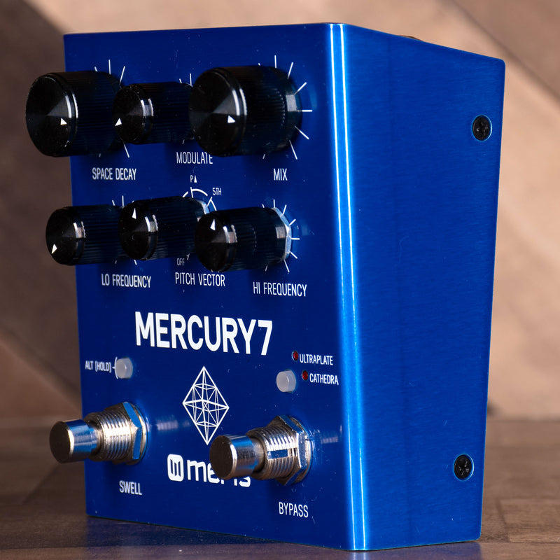 Meris Mercury7 Algorithmic DSP Reverb Effect Pedal w/ Original Box - U