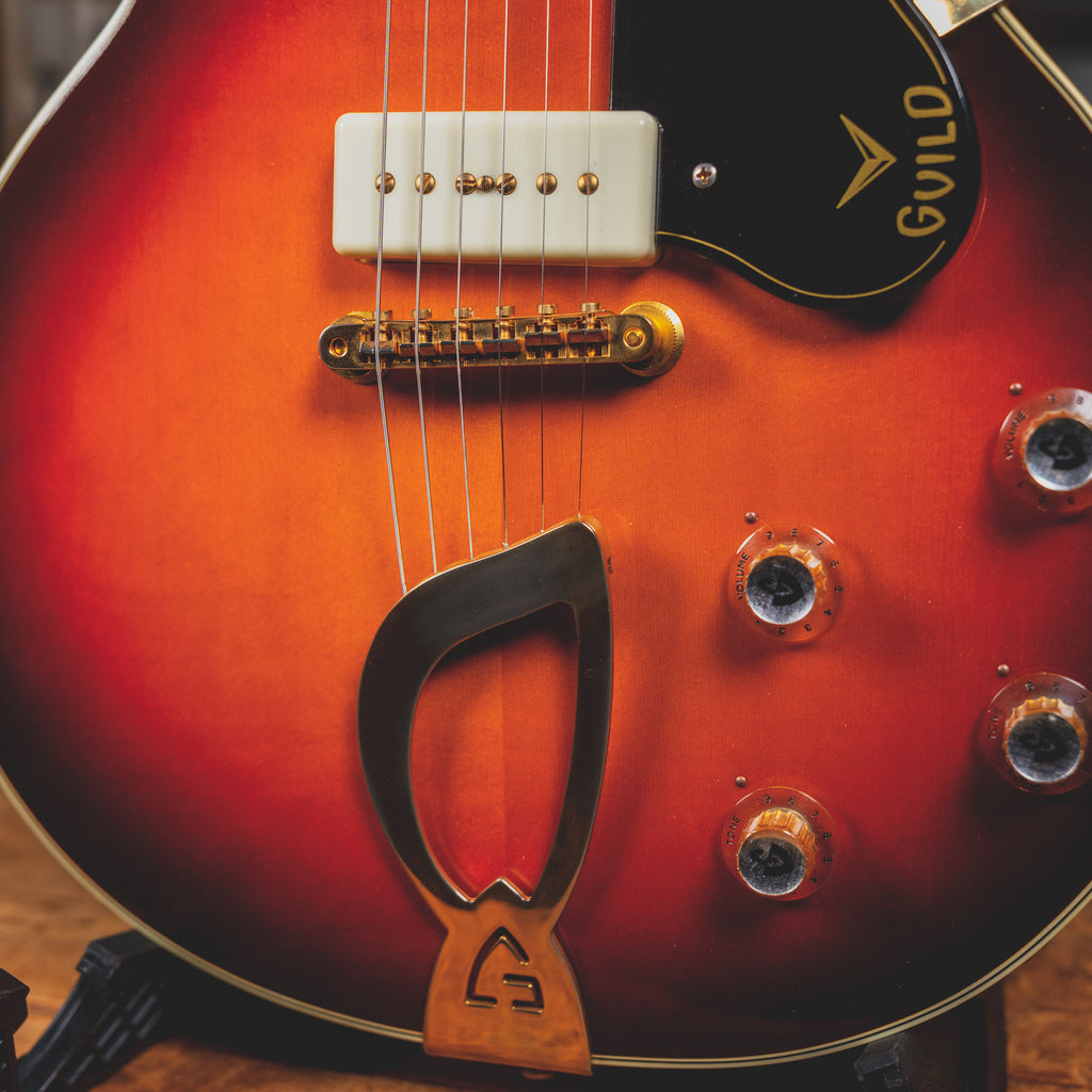 2014 Guild Aristocrat M75 Hollowbody Electric Guitar, Sunburst w/ OHSC