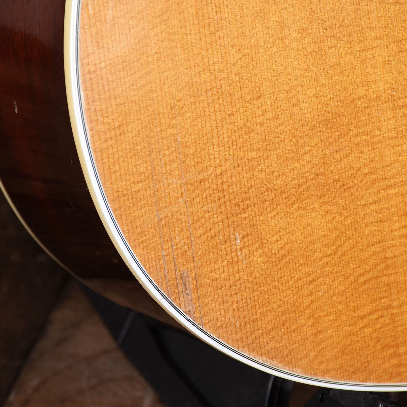 1979 Guild D-40C Acoustic Guitar, Natural with HSC - Used