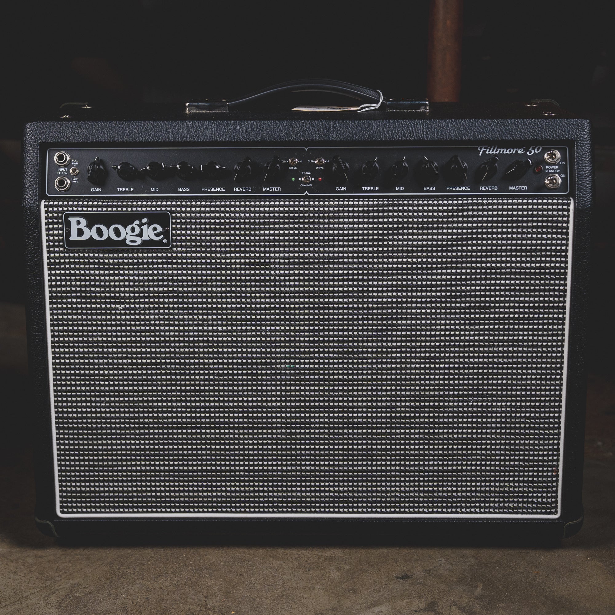 Mesa Boogie Fillmore 50 1x12 Tube Combo Guitar Amp w/ Cover and Footsw