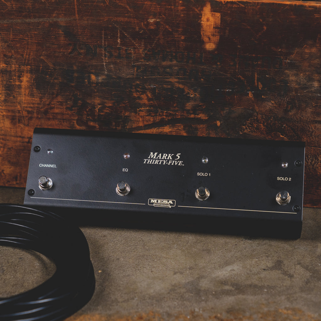 2018 Mesa Boogie Mark V 35 Guitar Tube Amplifier Head w/ Footswitch an