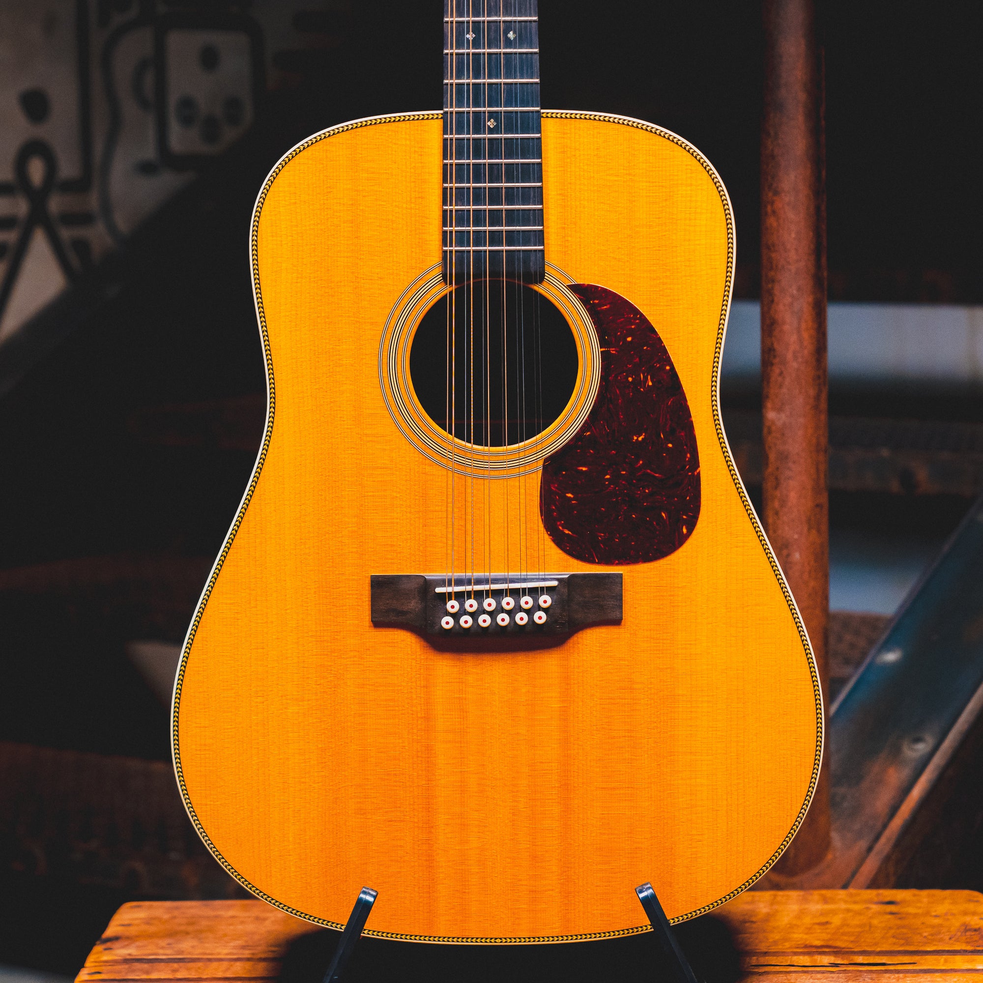 2022 Martin HD12-28 Standard Series 12-String Acoustic Guitar, Natural