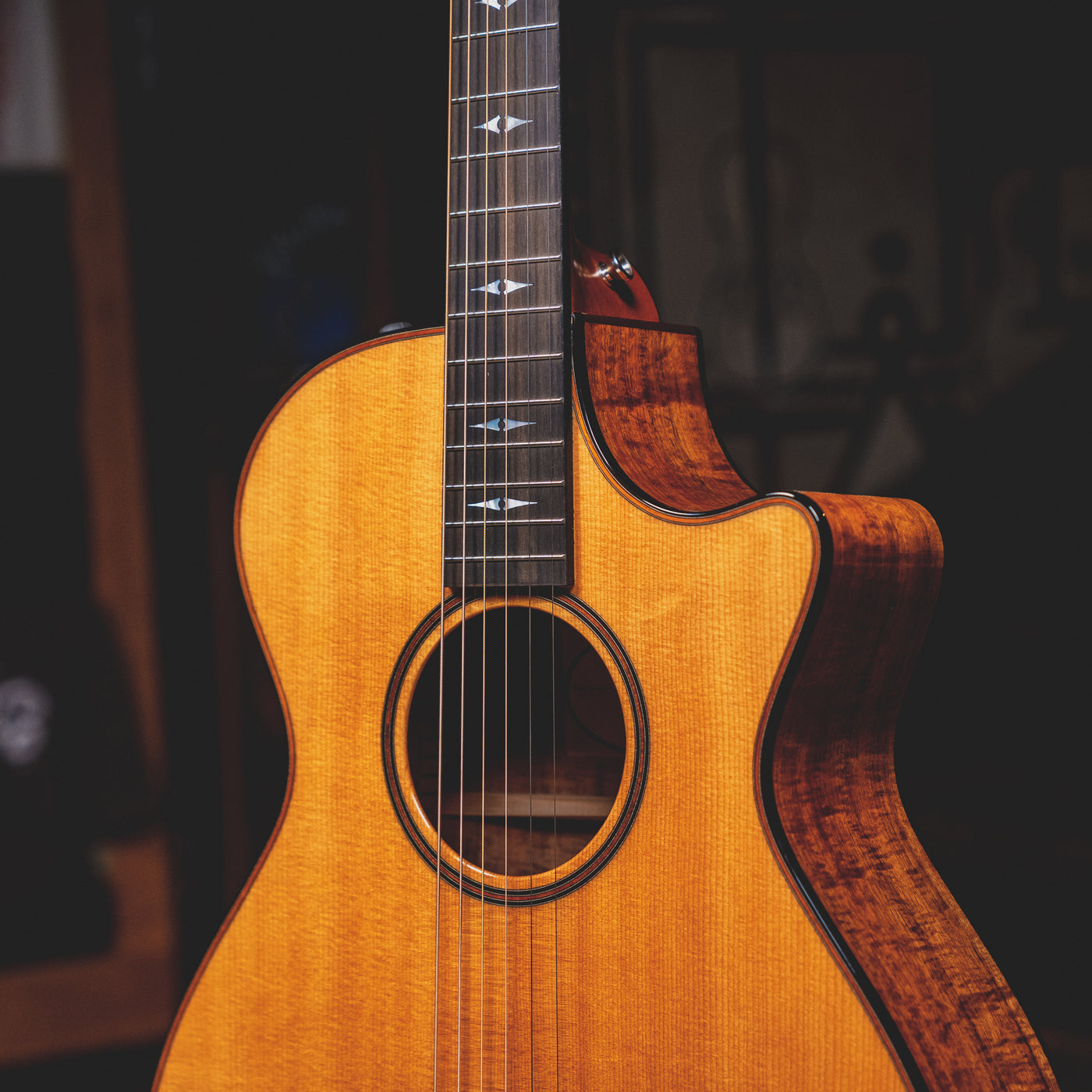 2018 Taylor 712ce 12-Fret Road Show Exclusive Acoustic-Electric Guitar