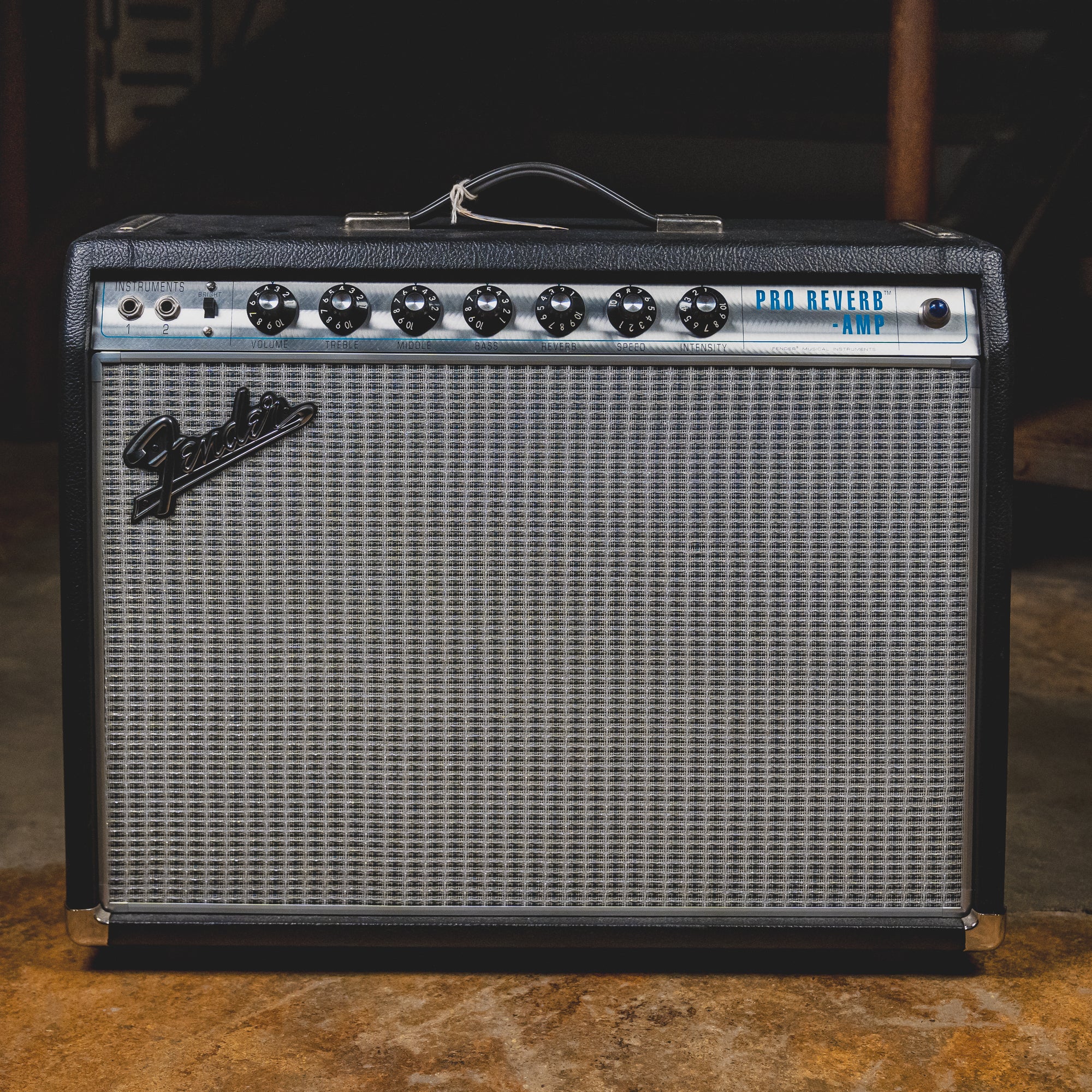 2021 Fender '68 Custom Pro Reverb 1x12 Combo Amplifier w/Footswitch