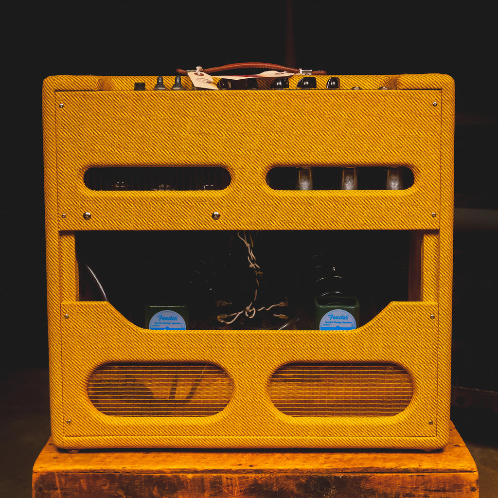 2014 Fender '57 Bandmaster Reissue Guitar Combo Amplifier, Tweed w/Cov