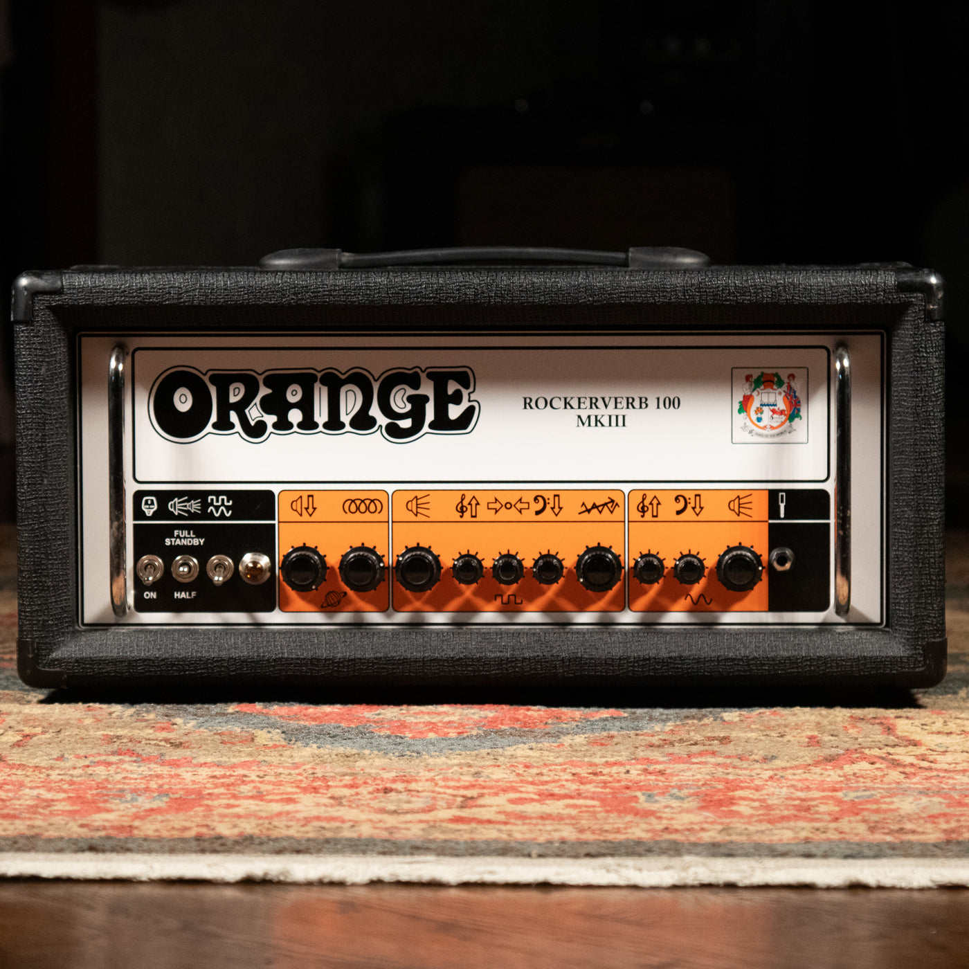 2021 Orange Rockerverb 100 MkIII Tube Guitar Amplifier Head, 100-Watts