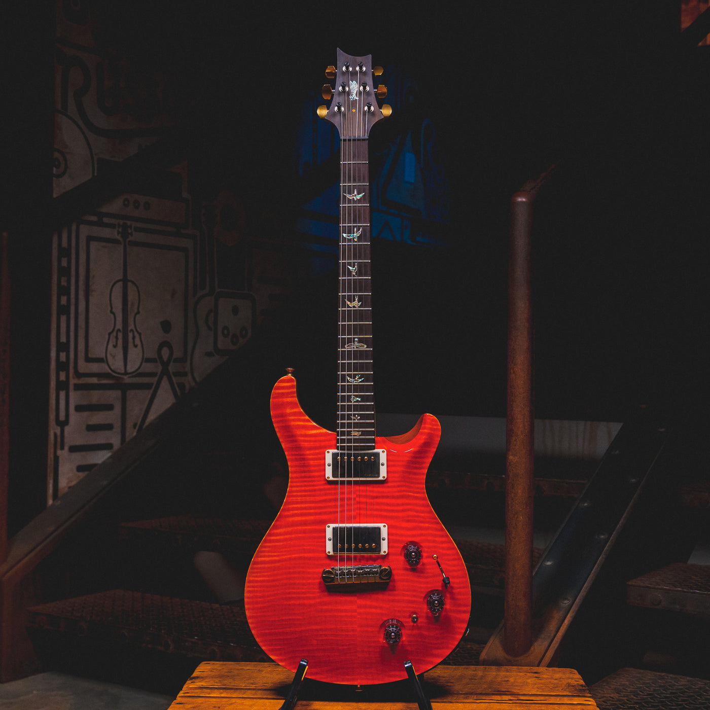 2012 PRS P22 Limited Edition Artist Electric Guitar, Bonnie Pink w/ OH