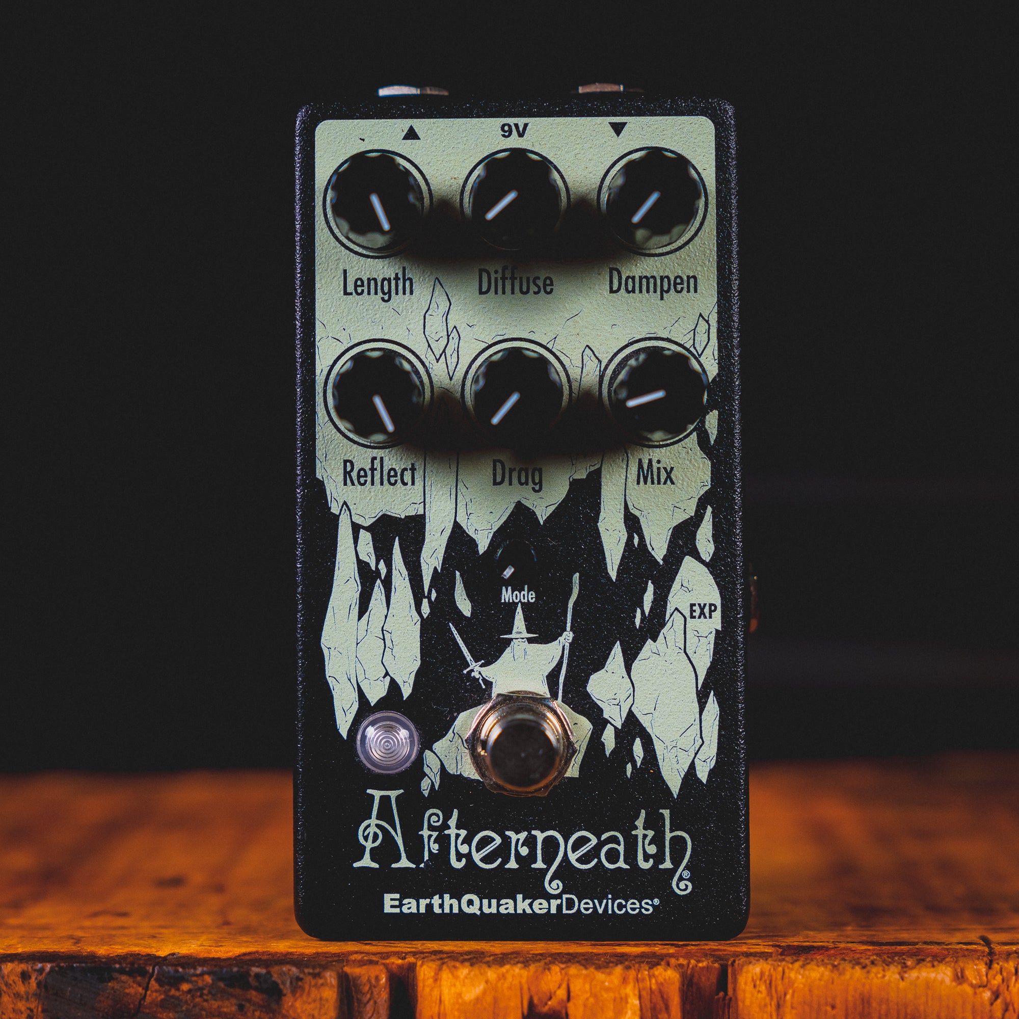 EarthQuaker Devices Afterneath Otherworldly Reverb Effect Pedal w/ Ori