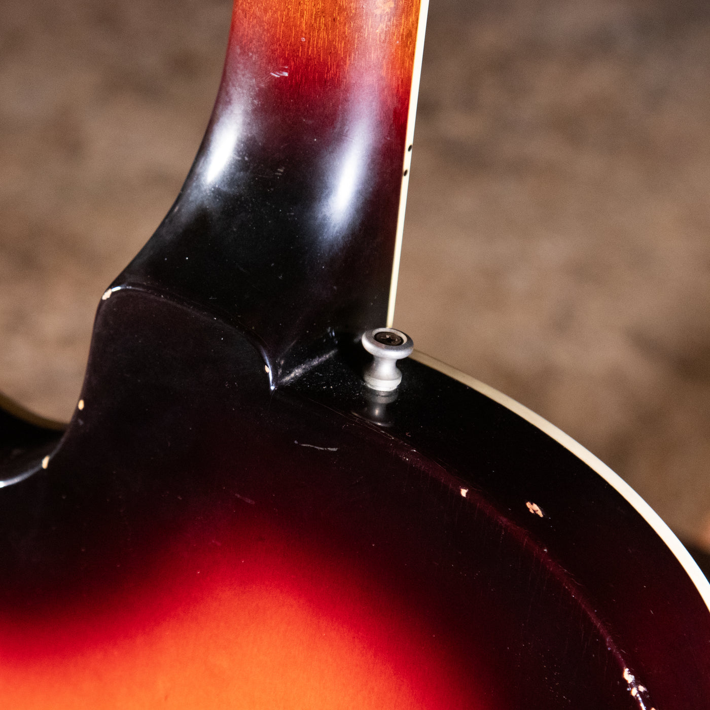 1964 Guild T-100 Slim Jim Hollowbody Electric Guitar, Sunburst w/OHSC