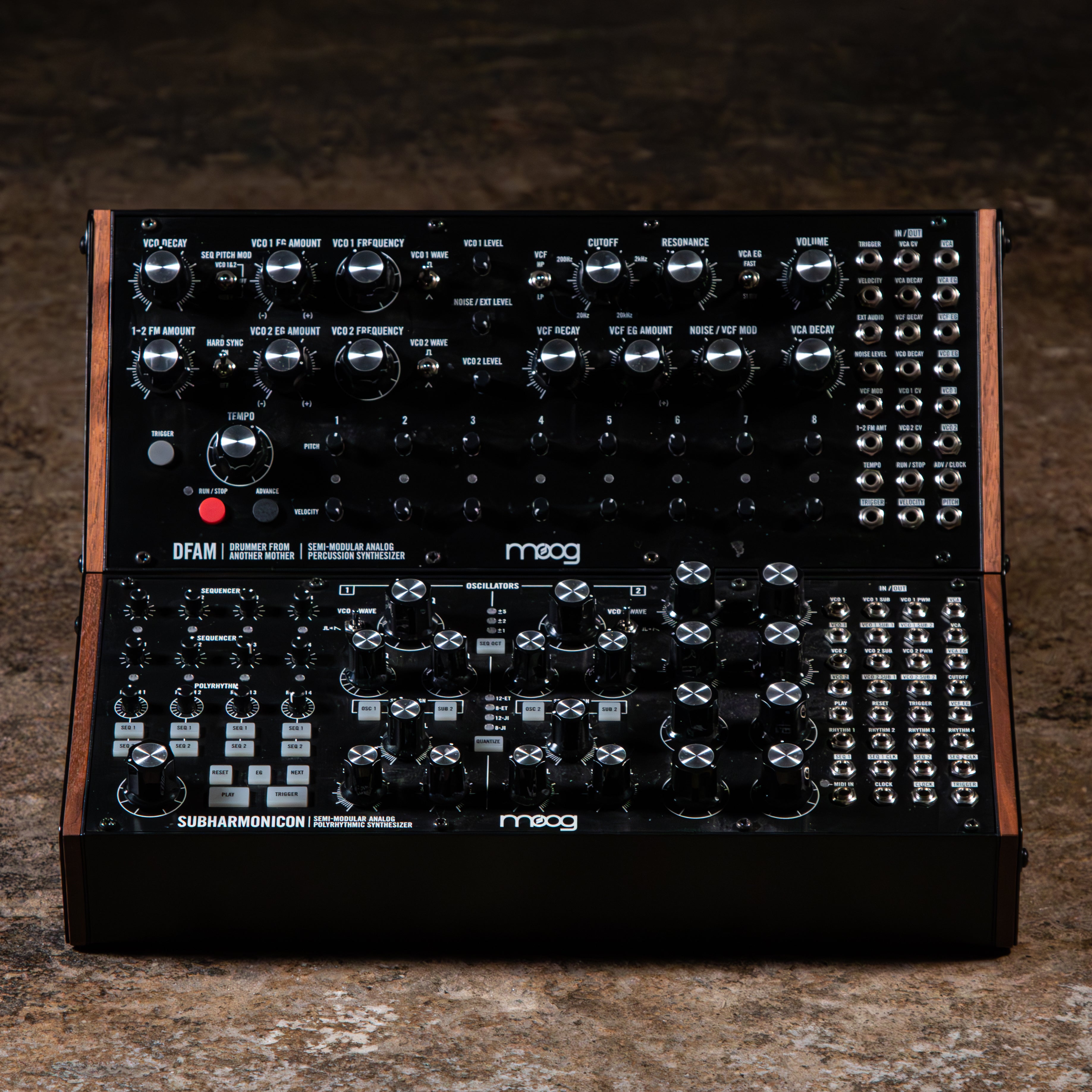 Moog DFAM + Subharmonicon w/2-Tier Rack - Used