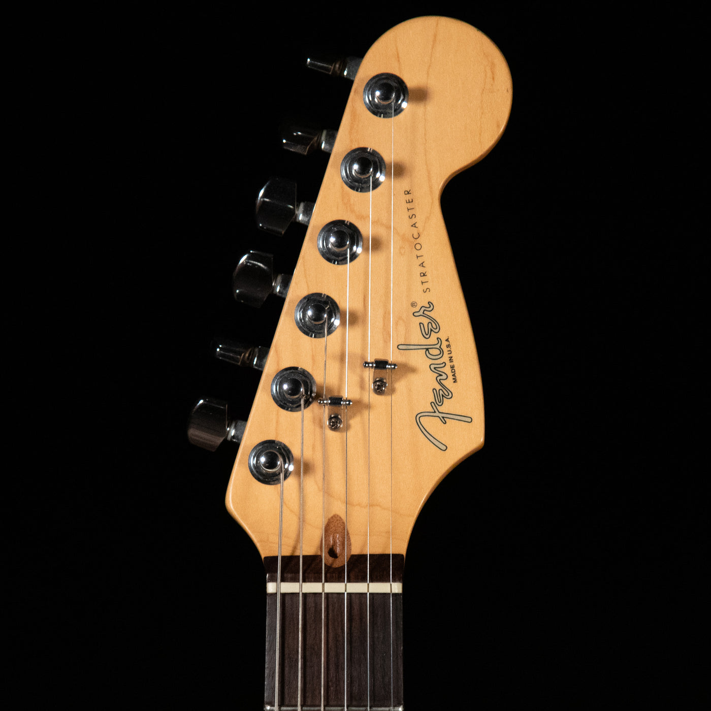 1998 Fender American Standard Stratocaster Electric Guitar, Inca Silve