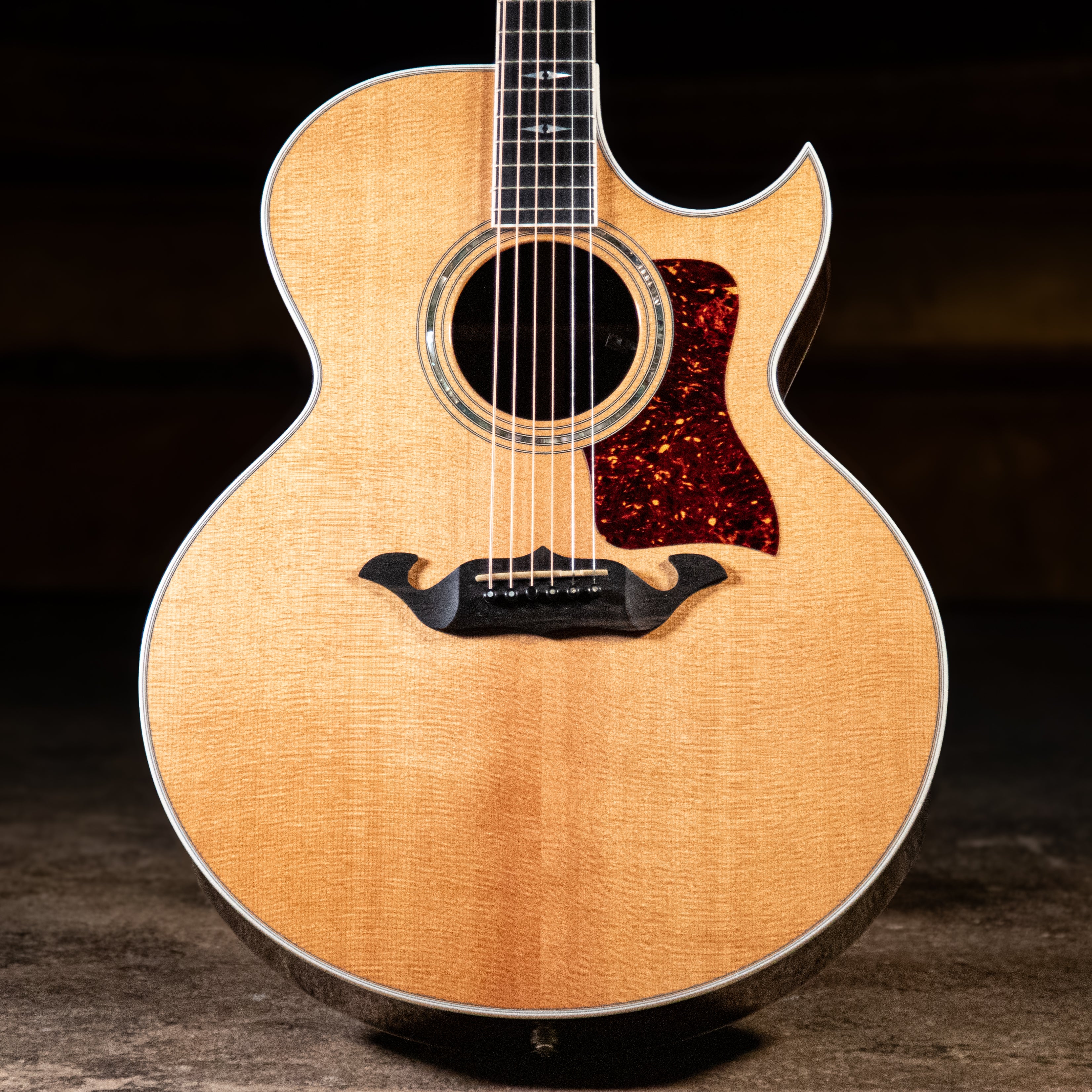 1997 Taylor 815c Jumbo Acoustic-Electric Guitar, Natural w/OHSC - Used